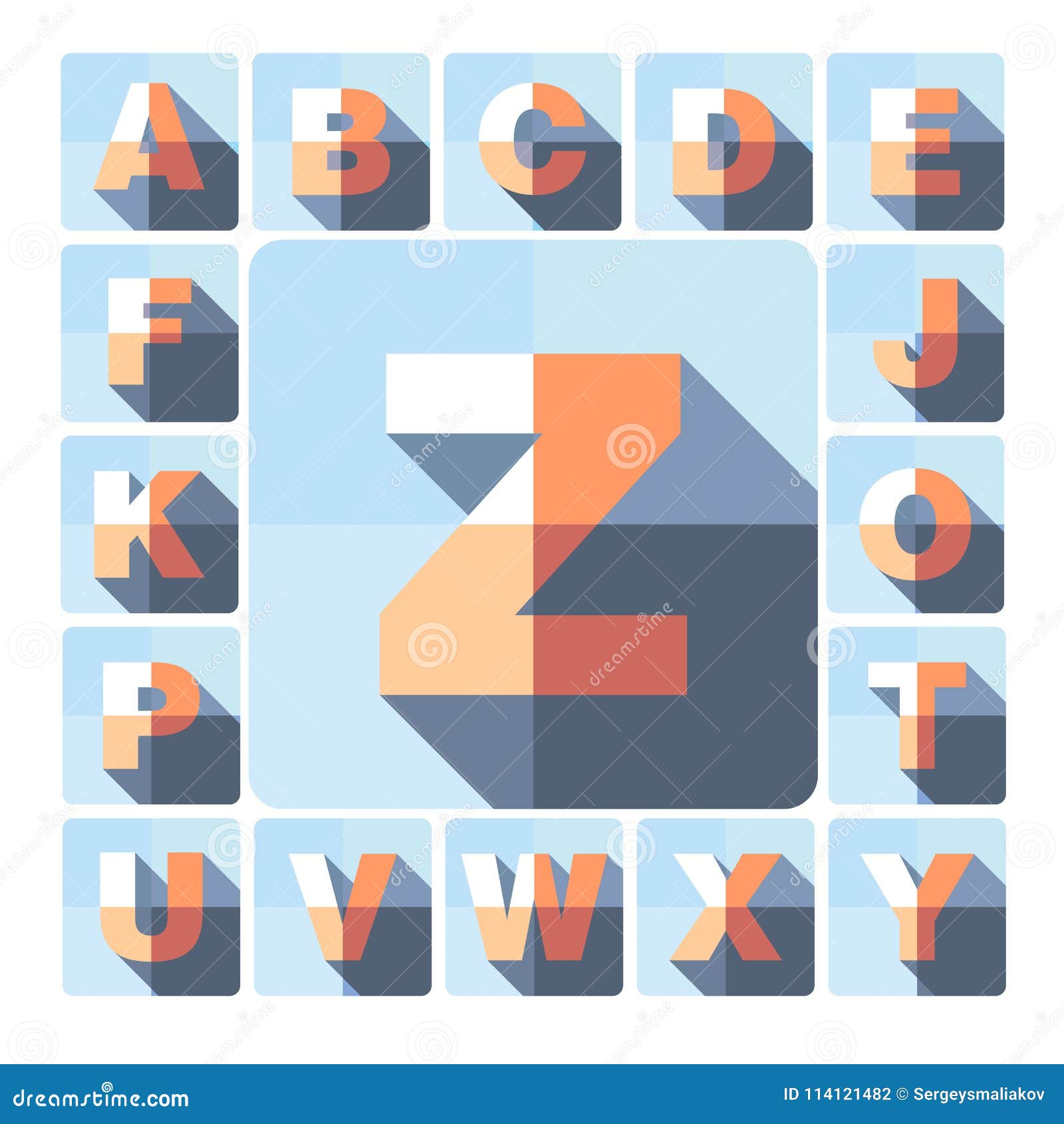 Abc. Colorful Illustrations Stock Vector - Illustration of artistic ...