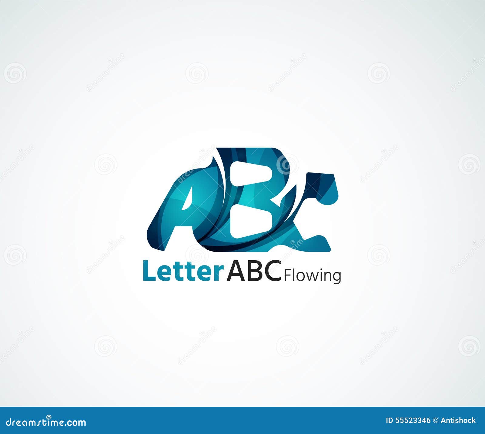 Abc Company Logo. Vector Illustration Stock Vector - Illustration of ...