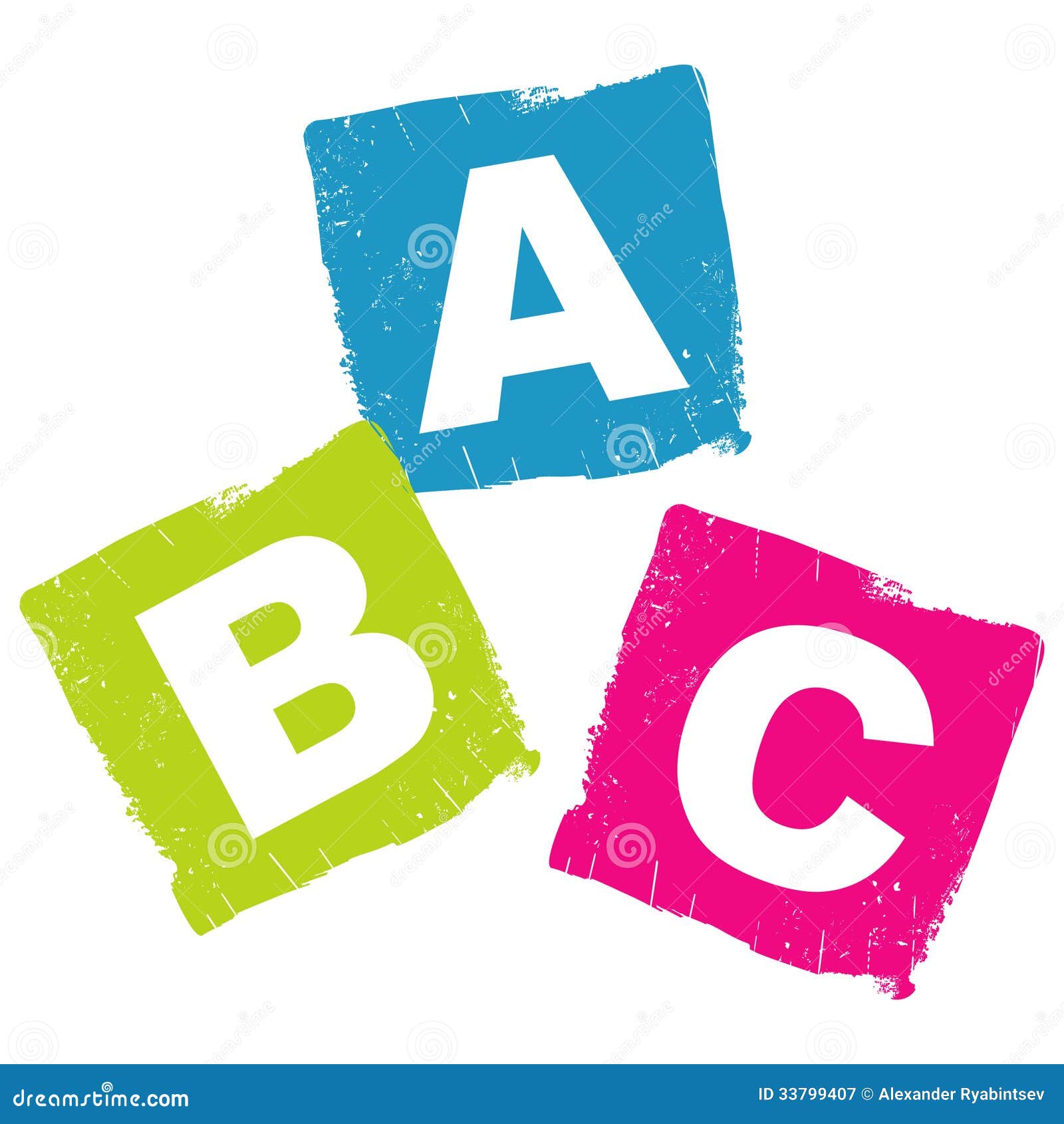ABC concept stock illustration. Illustration of education - 33799407