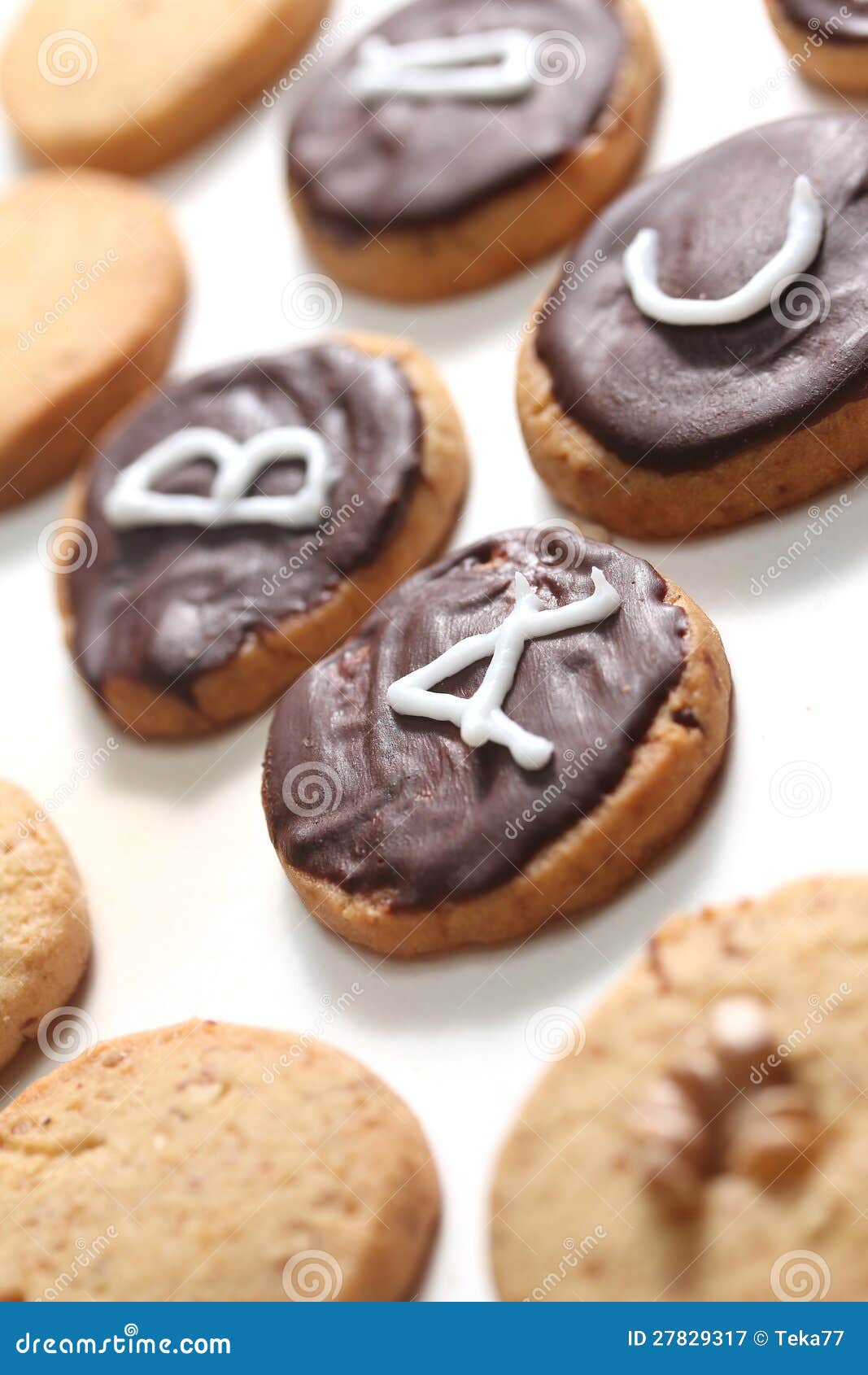 Abc cookies stock image. Image of background, learning - 27829317