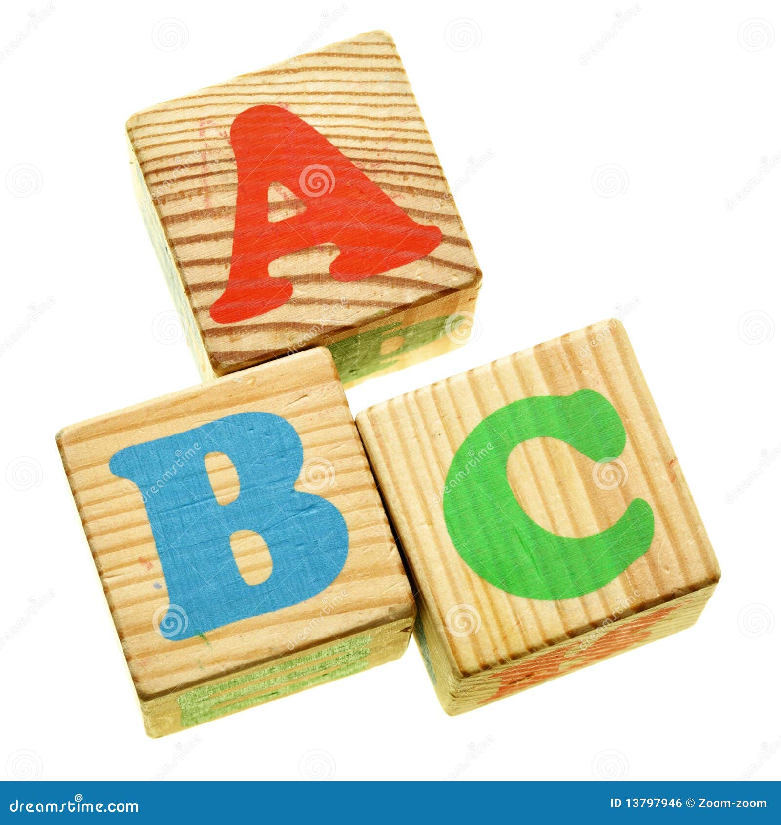 ABC de madera foto de archivo. Imagen de aprenda, objeto - 13797946