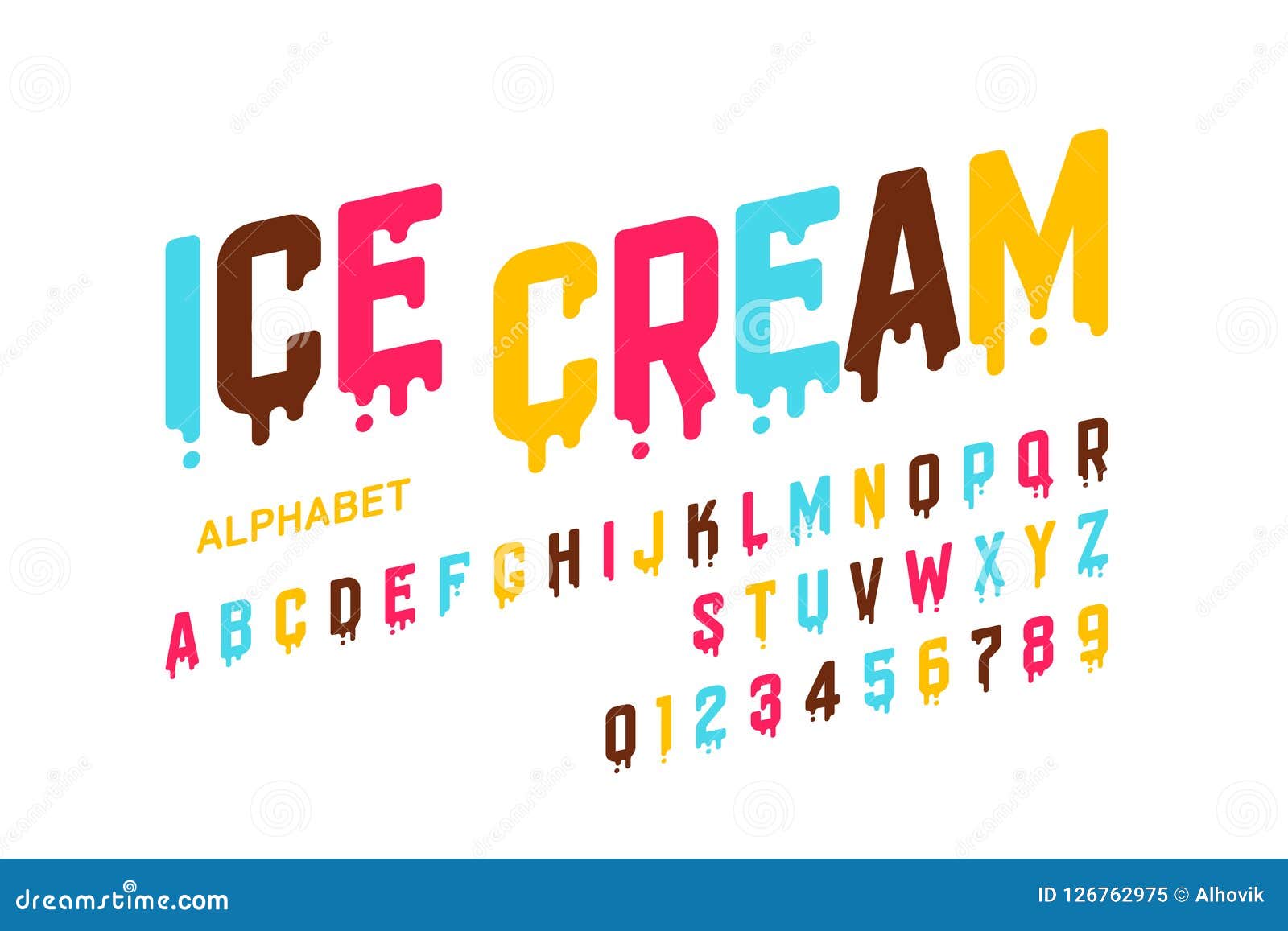 Melting Ice Font