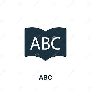 Abc Icon. Simple Element from Child Development Collection. Creative ...
