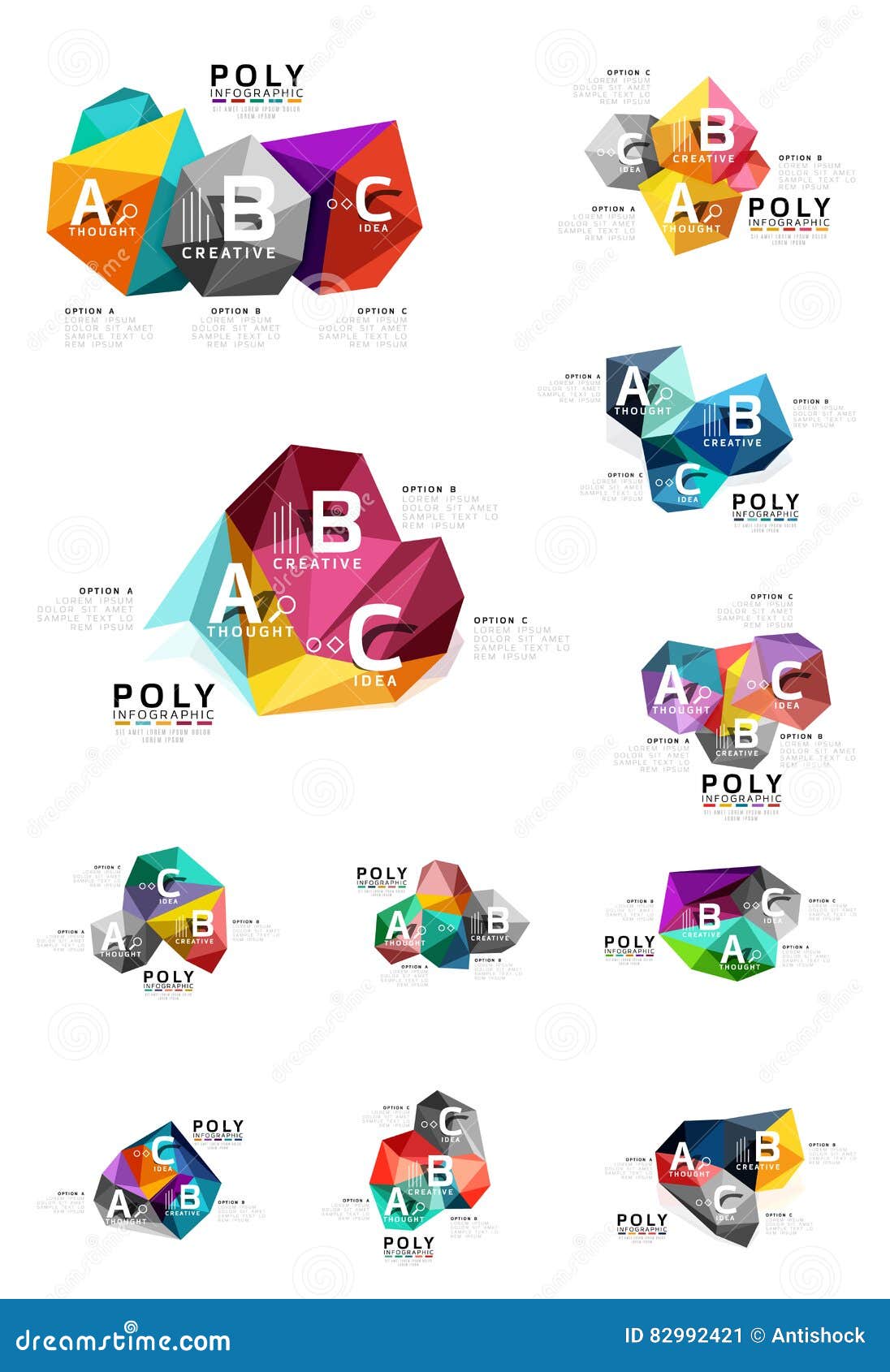 ABC infographics stock illustration. Illustration of education - 82992421