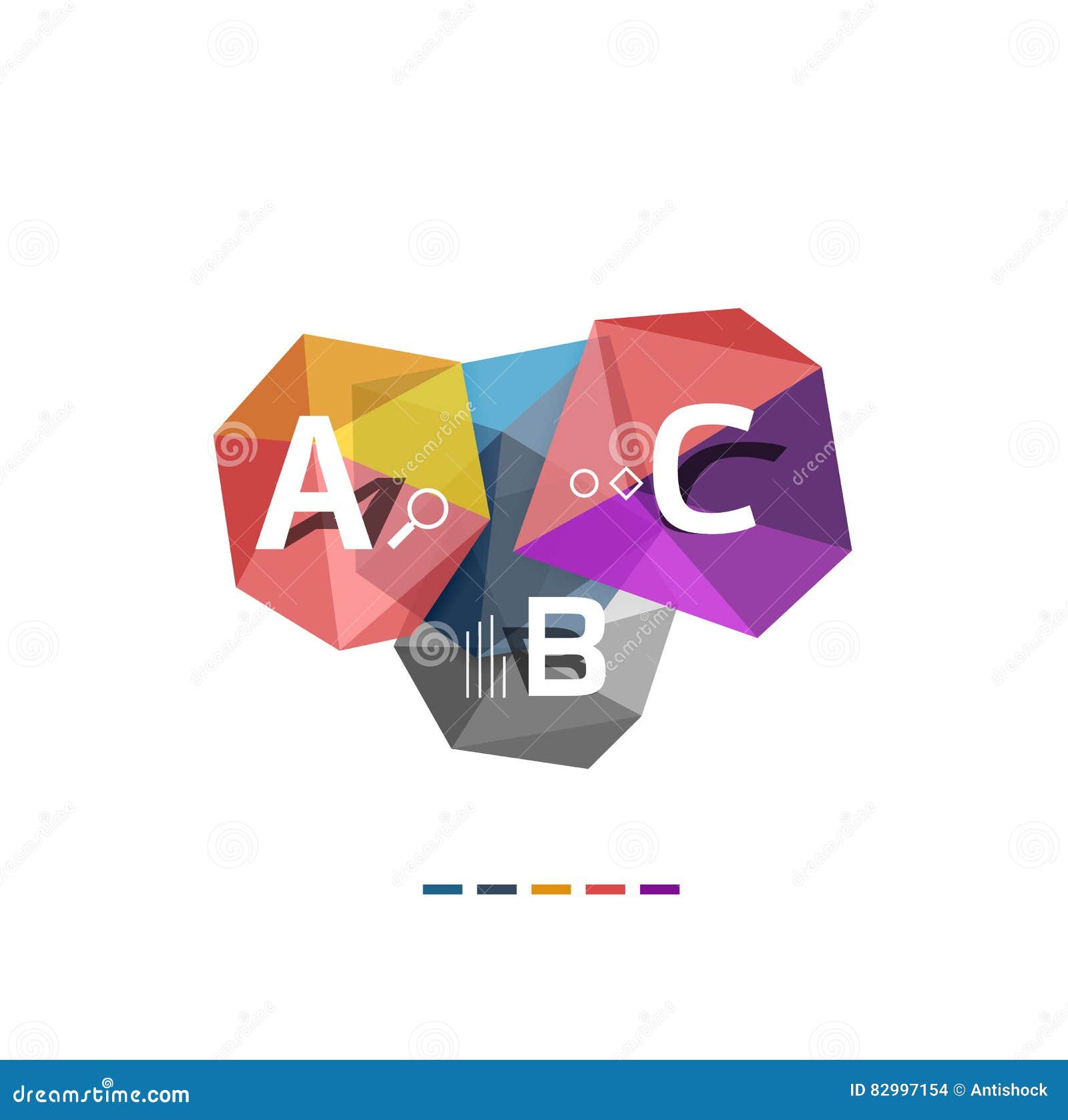 ABC infographics stock illustration. Illustration of infographic - 82997154