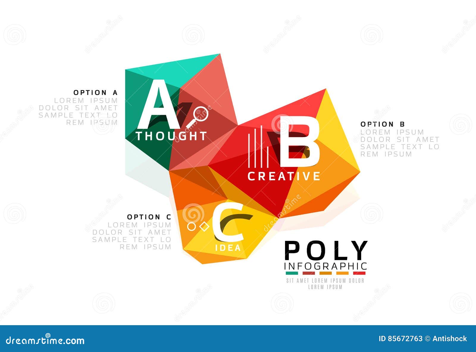 ABC infographics vector stock vector. Illustration of global - 85672763