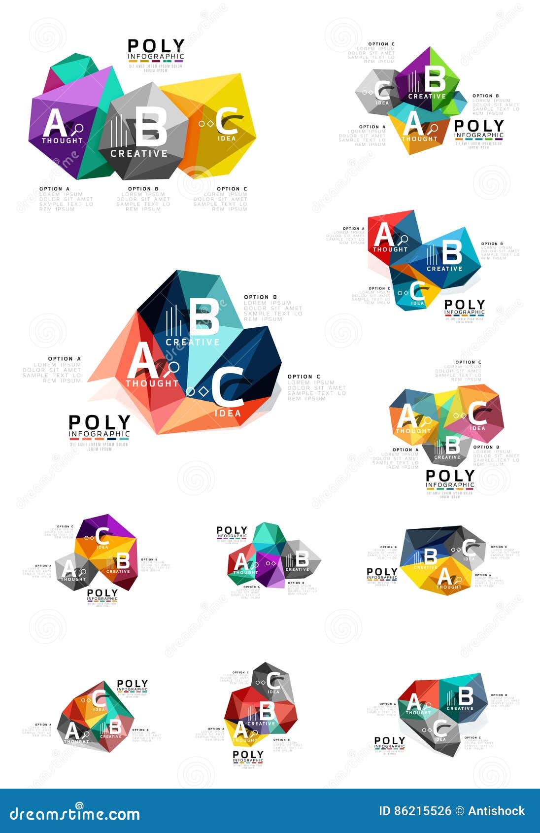 ABC infographics vector stock vector. Illustration of information ...