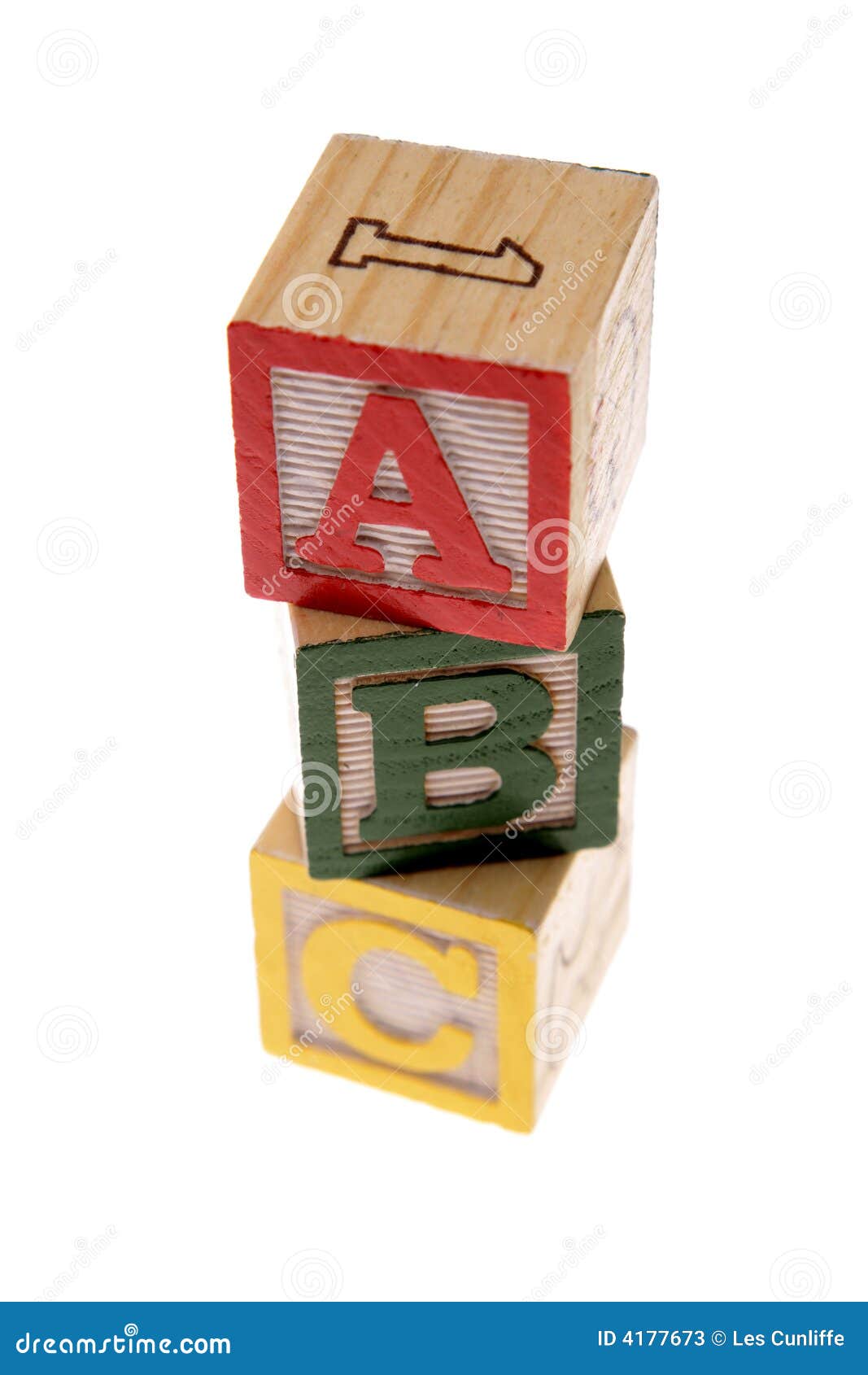 ABC learning blocks stock image. Image of letters, isolated - 4177673
