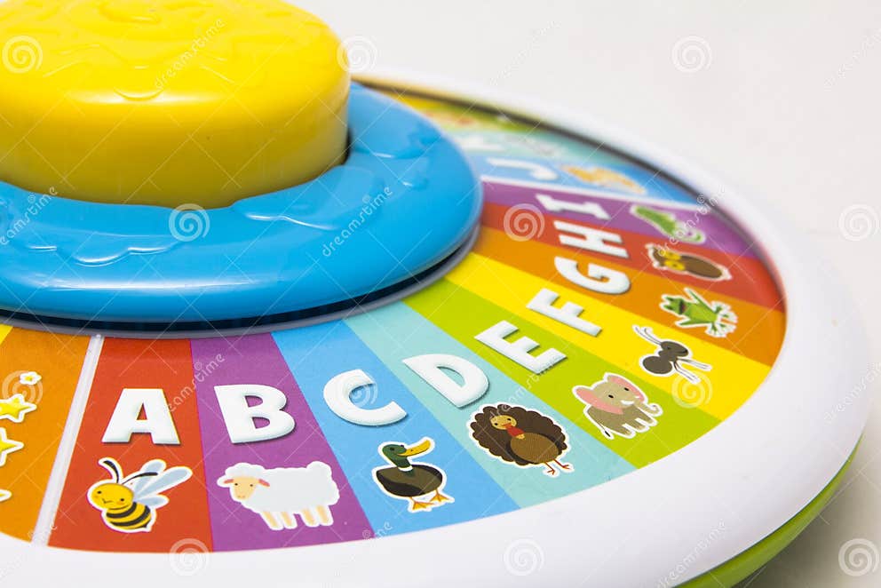 Abc learning wheel stock photo. Image of alphabet, word - 85299534
