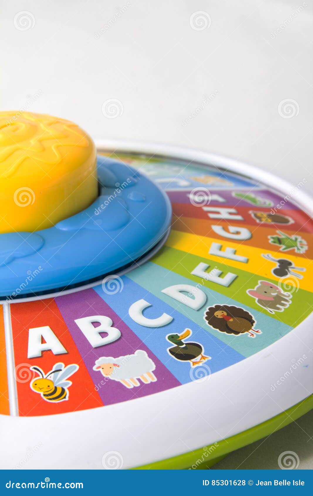 Abc learning wheel stock photo. Image of sheep, colorful - 85301628