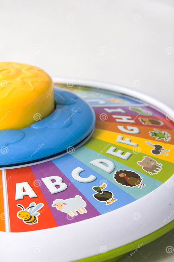 Abc learning wheel stock photo. Image of sheep, colorful - 85301628