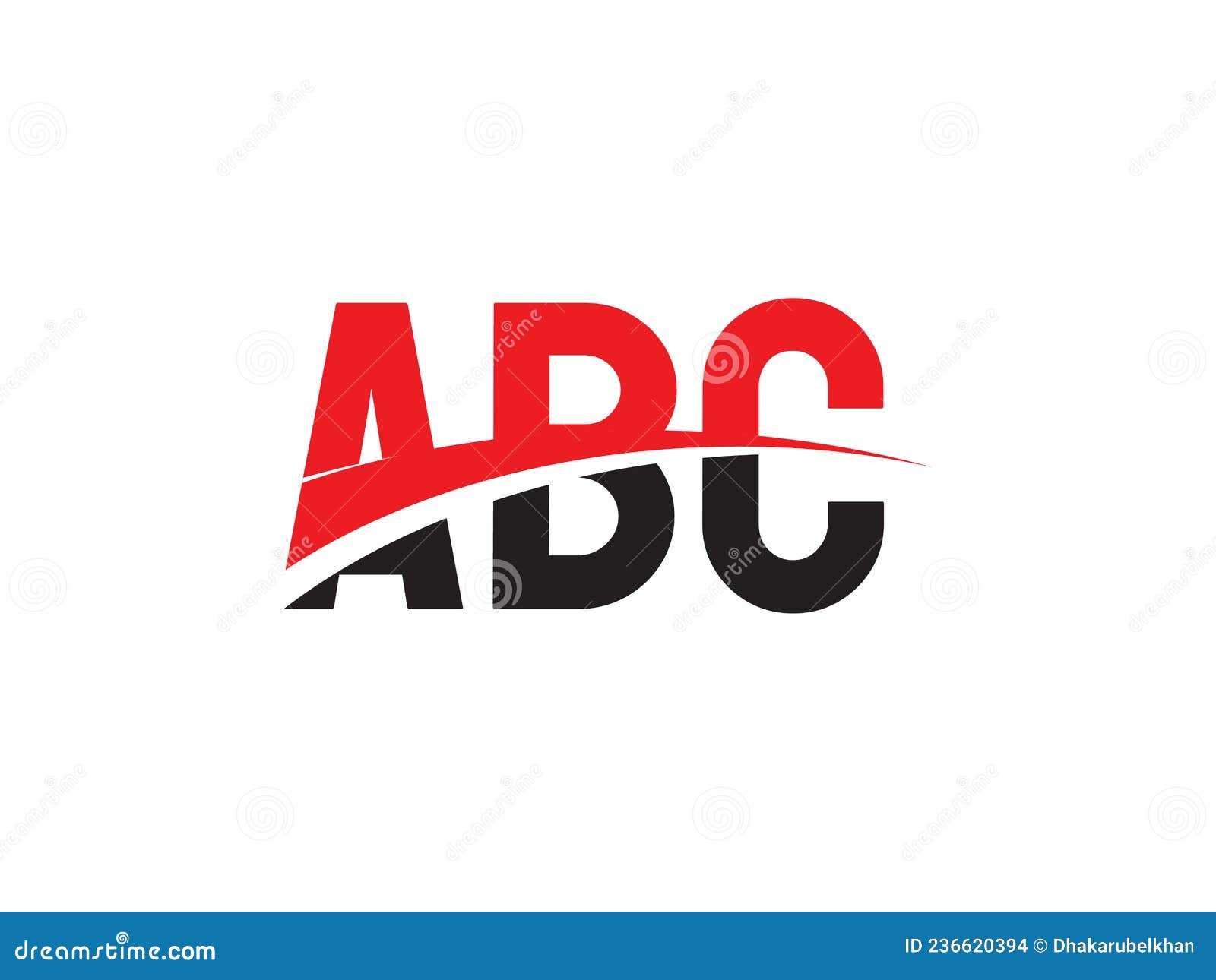ABC Letter Initial Logo Design Vector Illustration Stock Vector ...