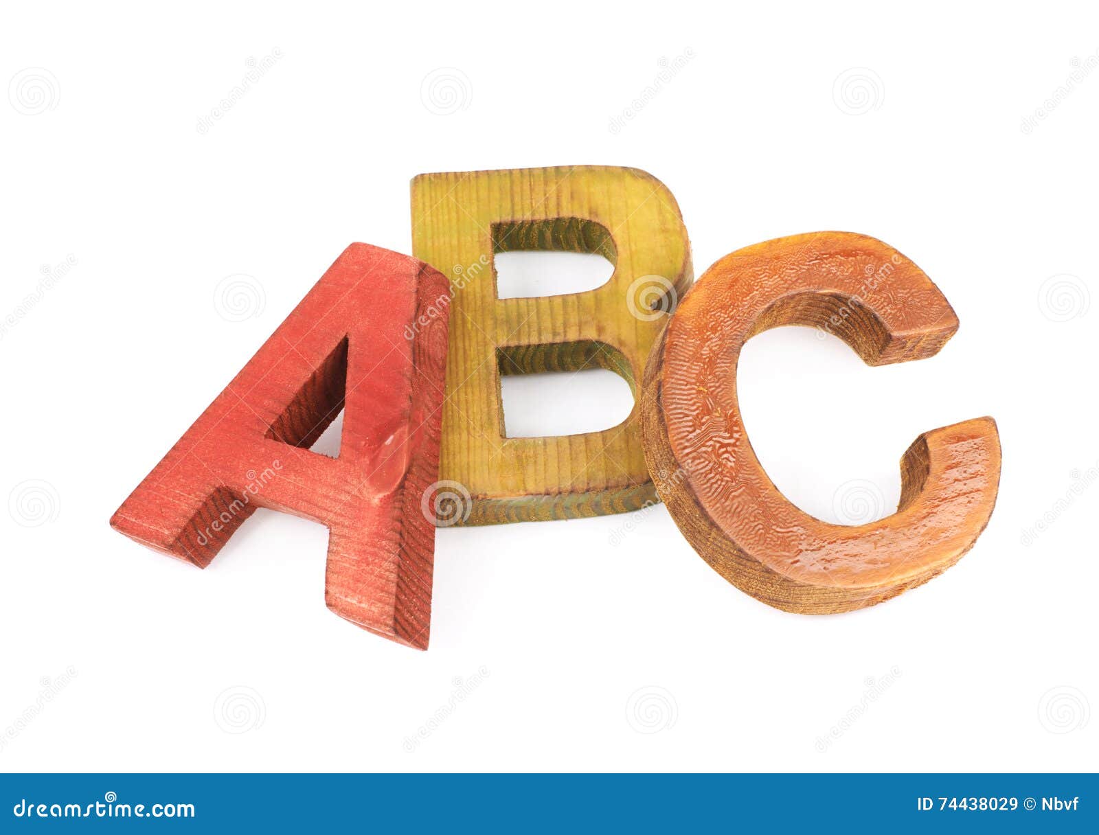 ABC Letters Composition Isolated Stock Image - Image of alphabet ...