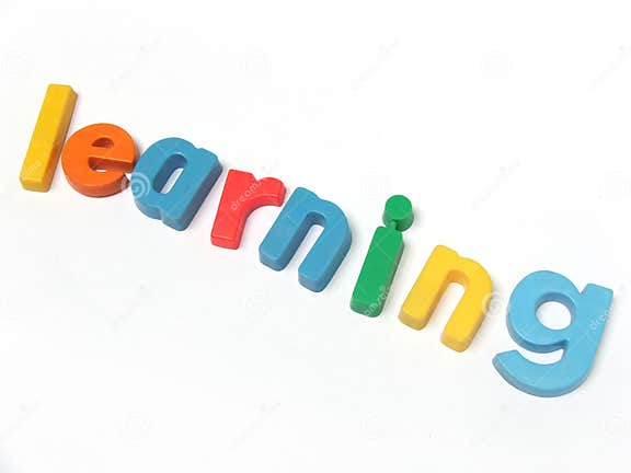 ABC letters learning stock image. Image of preschool, color - 161663