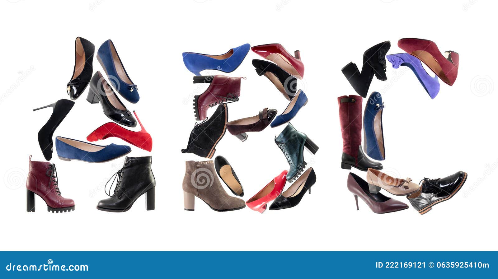 STU Letters From Shoes Isolated On White Background. Stock Image ...
