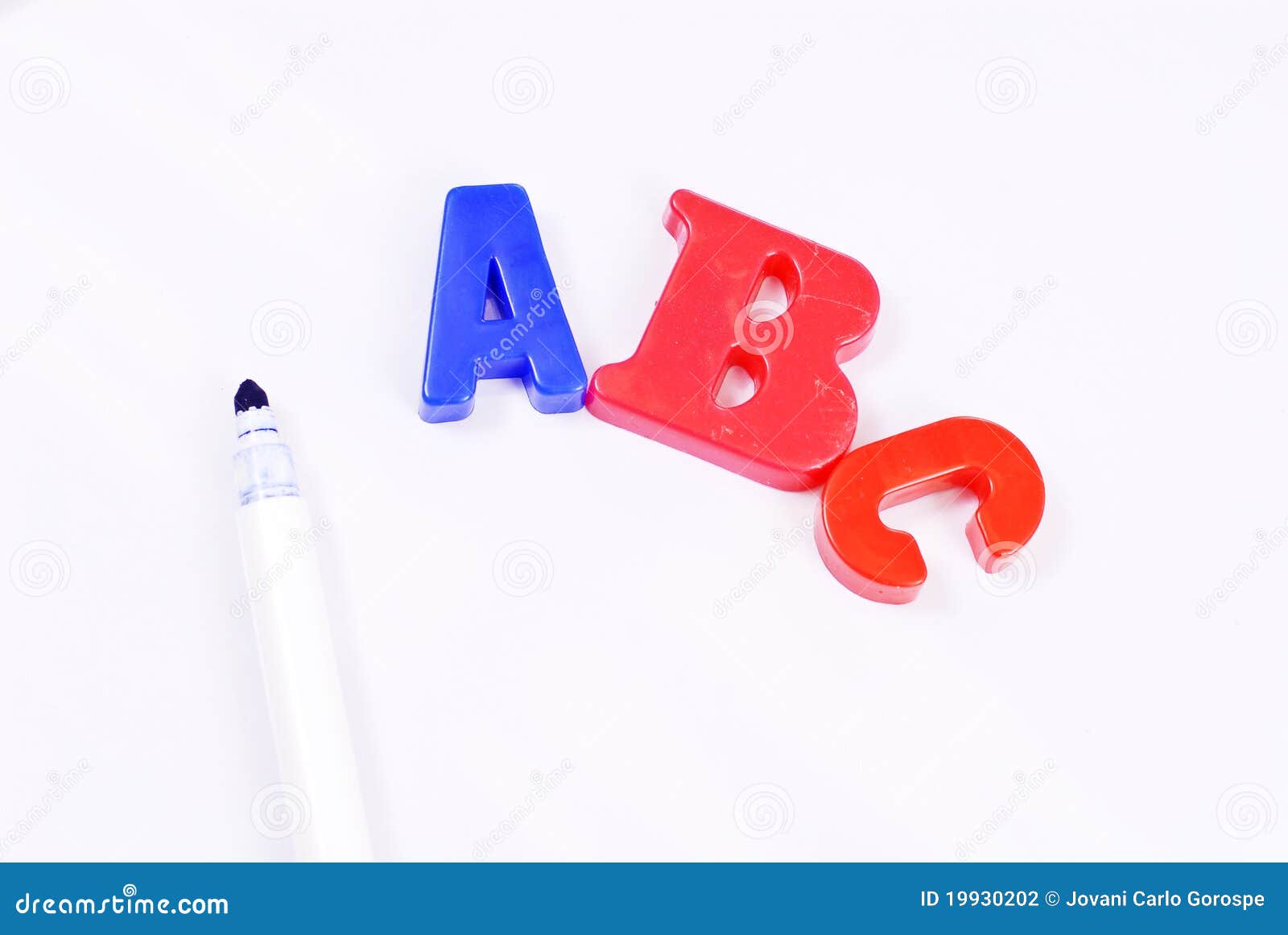 ABC Magnet Letters stock photo. Image of colorful, scramble - 19930202