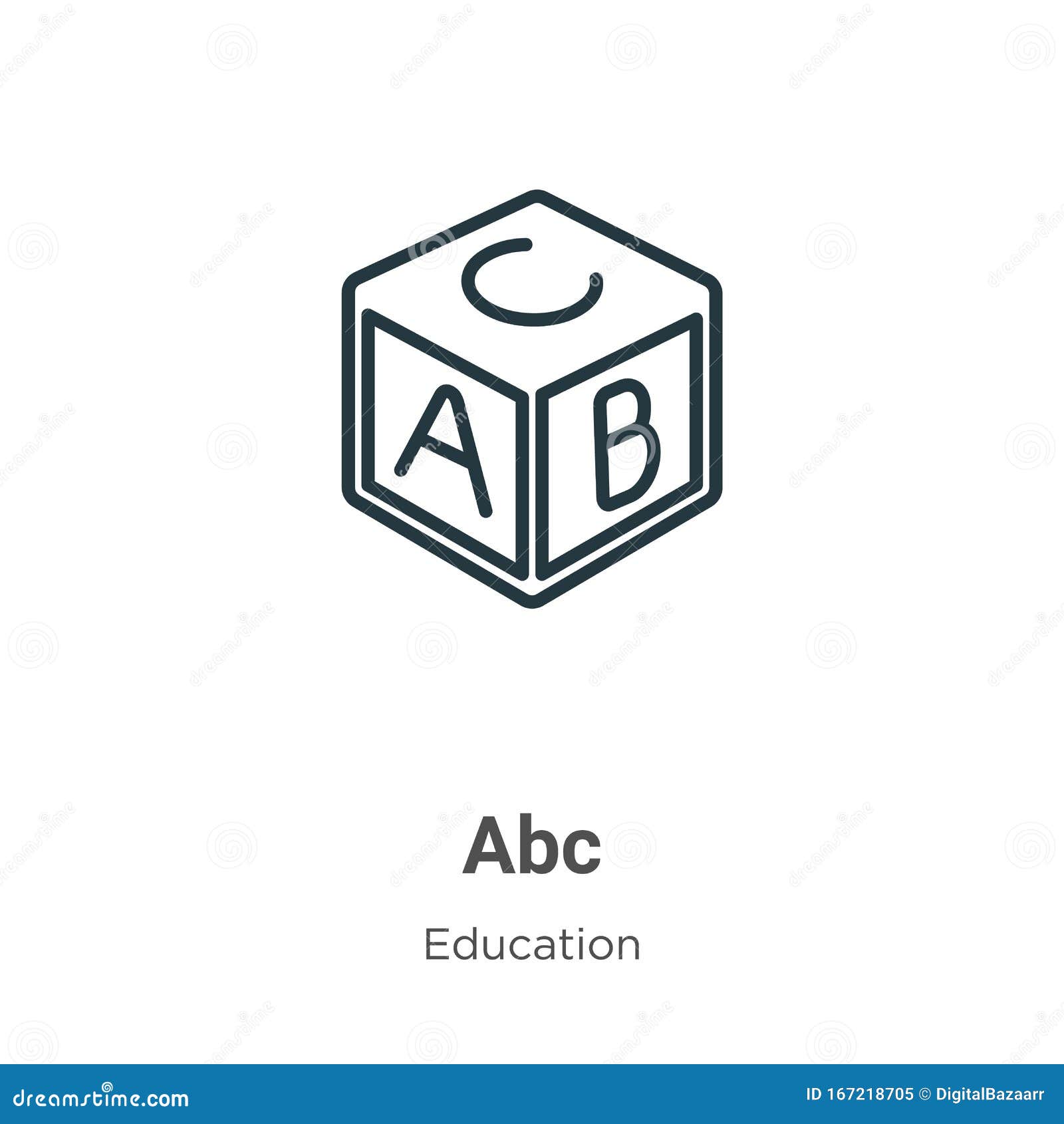 Abc Outline Stock Illustrations – 25,031 Abc Outline Stock ...