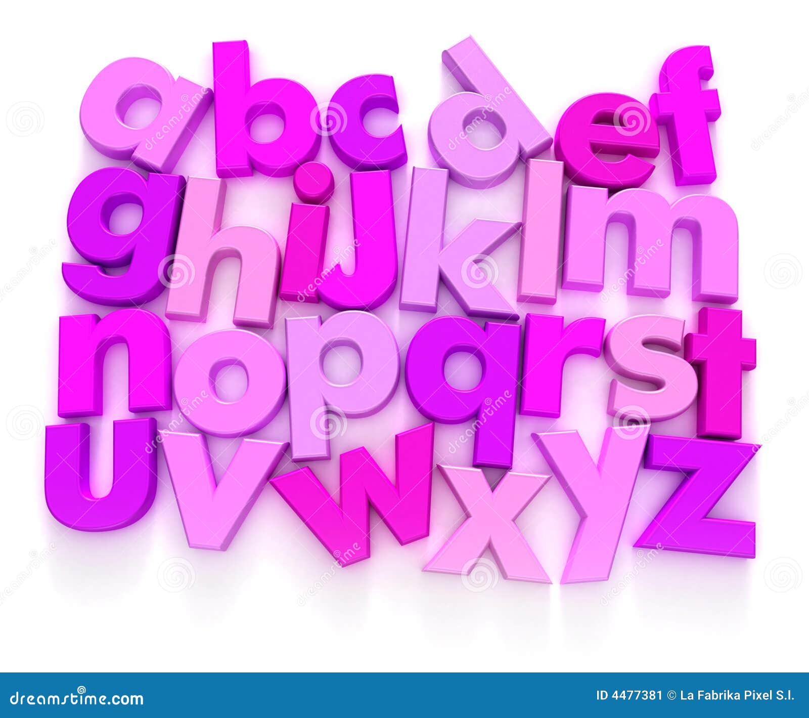 ABC in pink and purple stock illustration. Illustration of typescript ...