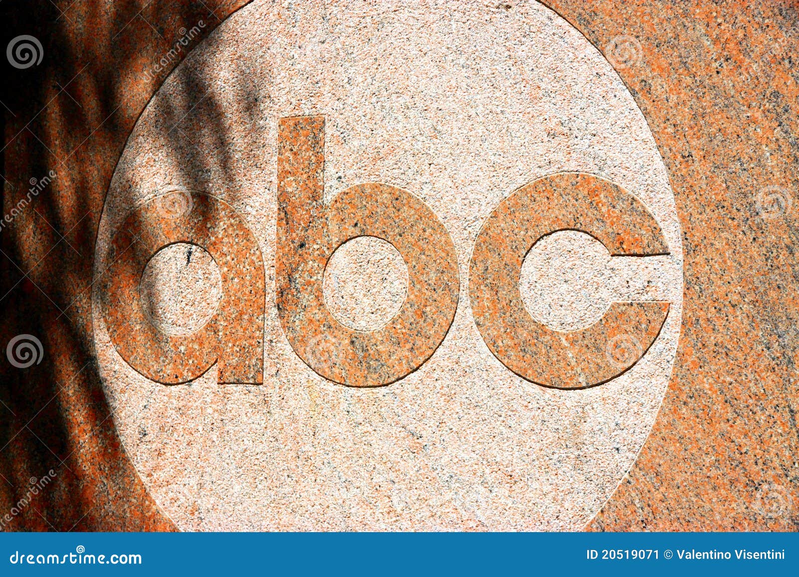 ABC Sign editorial photo. Image of metal, cameramen, bricks - 20519071