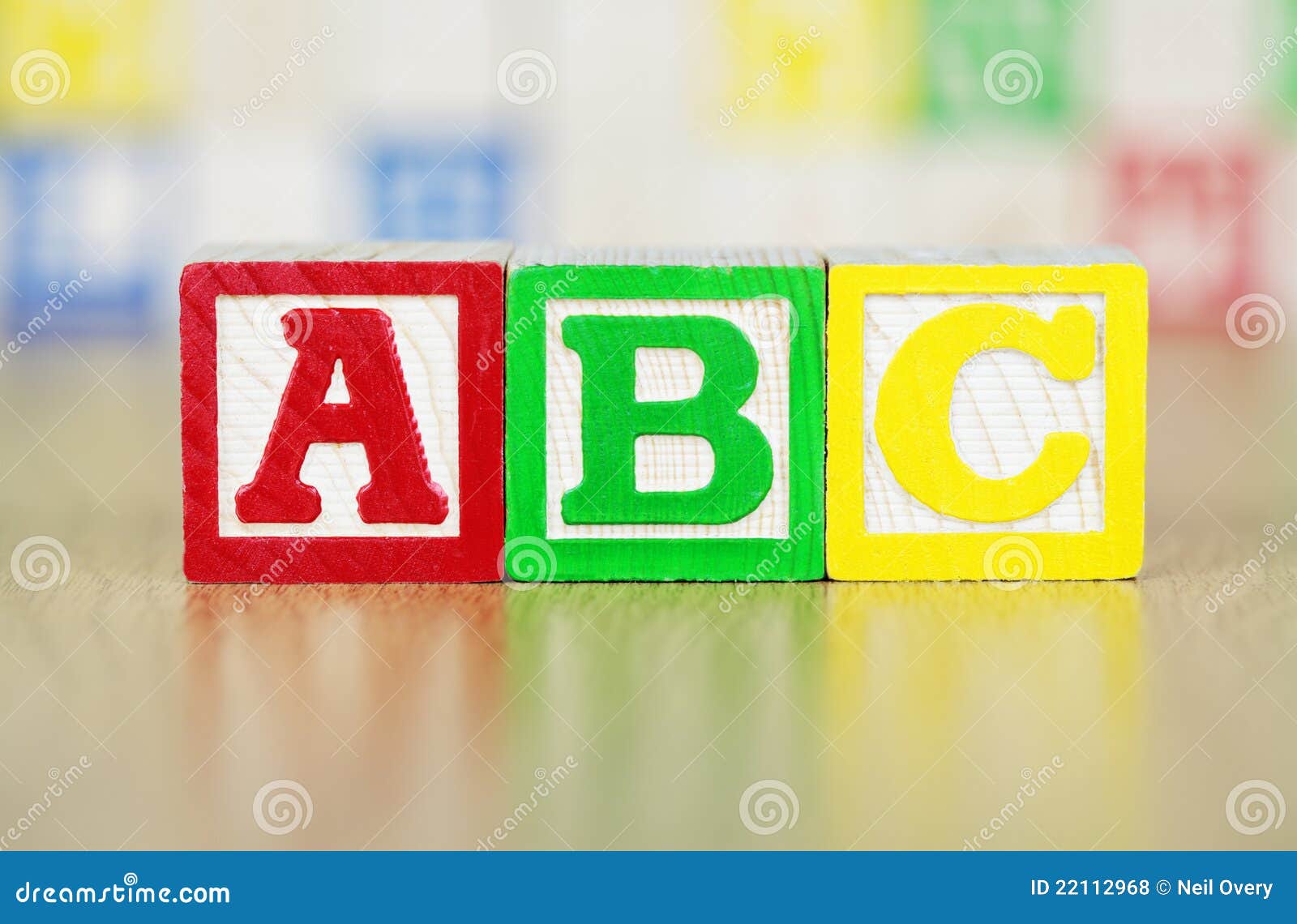 ABC Spiegato in Particelle Elementari Di Alfabeto Fotografia Stock ...