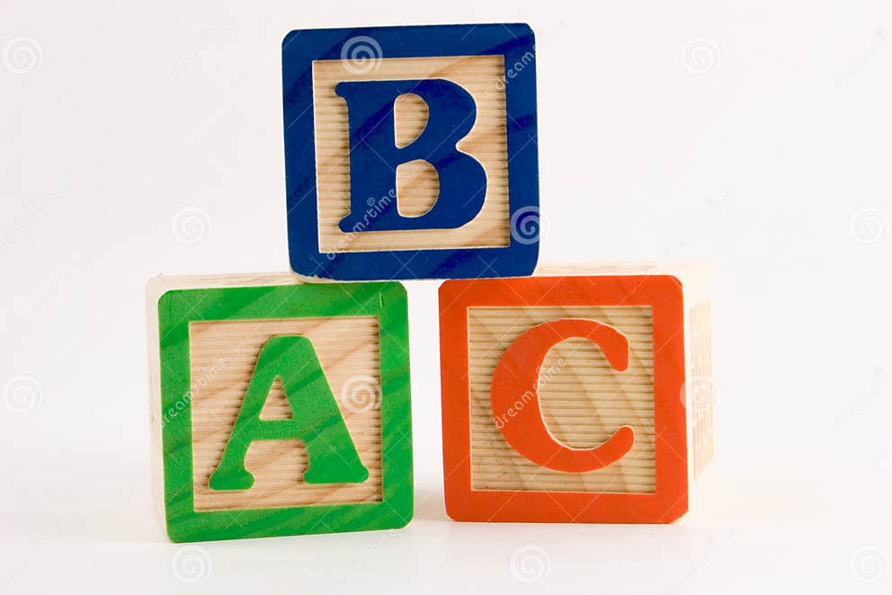 ABC stack stock photo. Image of square, toys, learning - 1630924