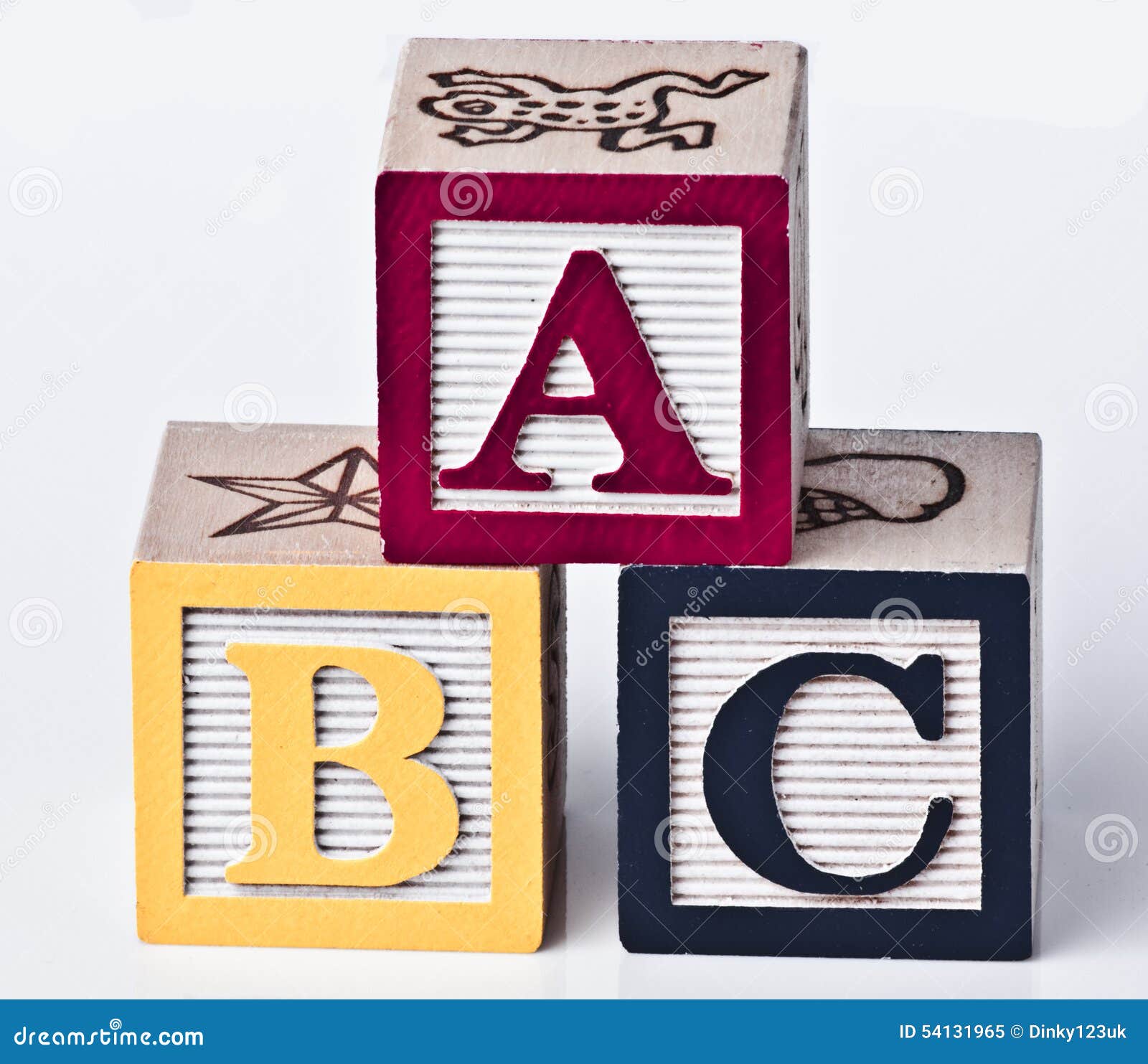 ABC Stacked stock image. Image of game, wooden, learn - 54131965