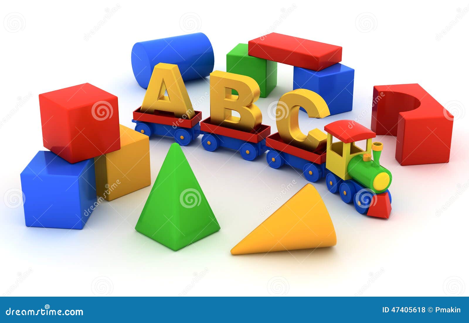 ABC train stock illustration. Illustration of background - 47405618