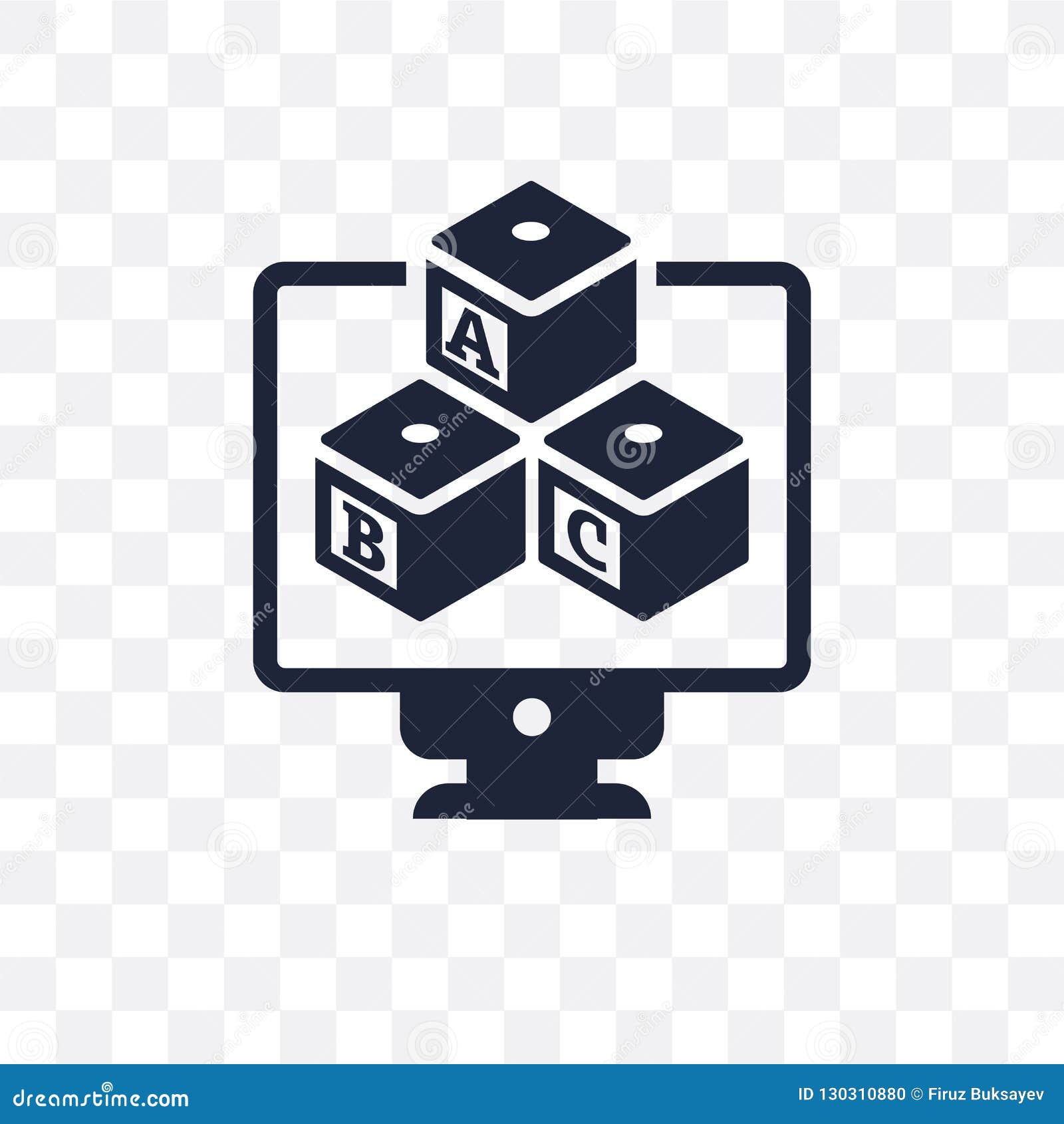 Abc Transparent Icon. Abc Symbol Design from Online Learning Col Stock ...