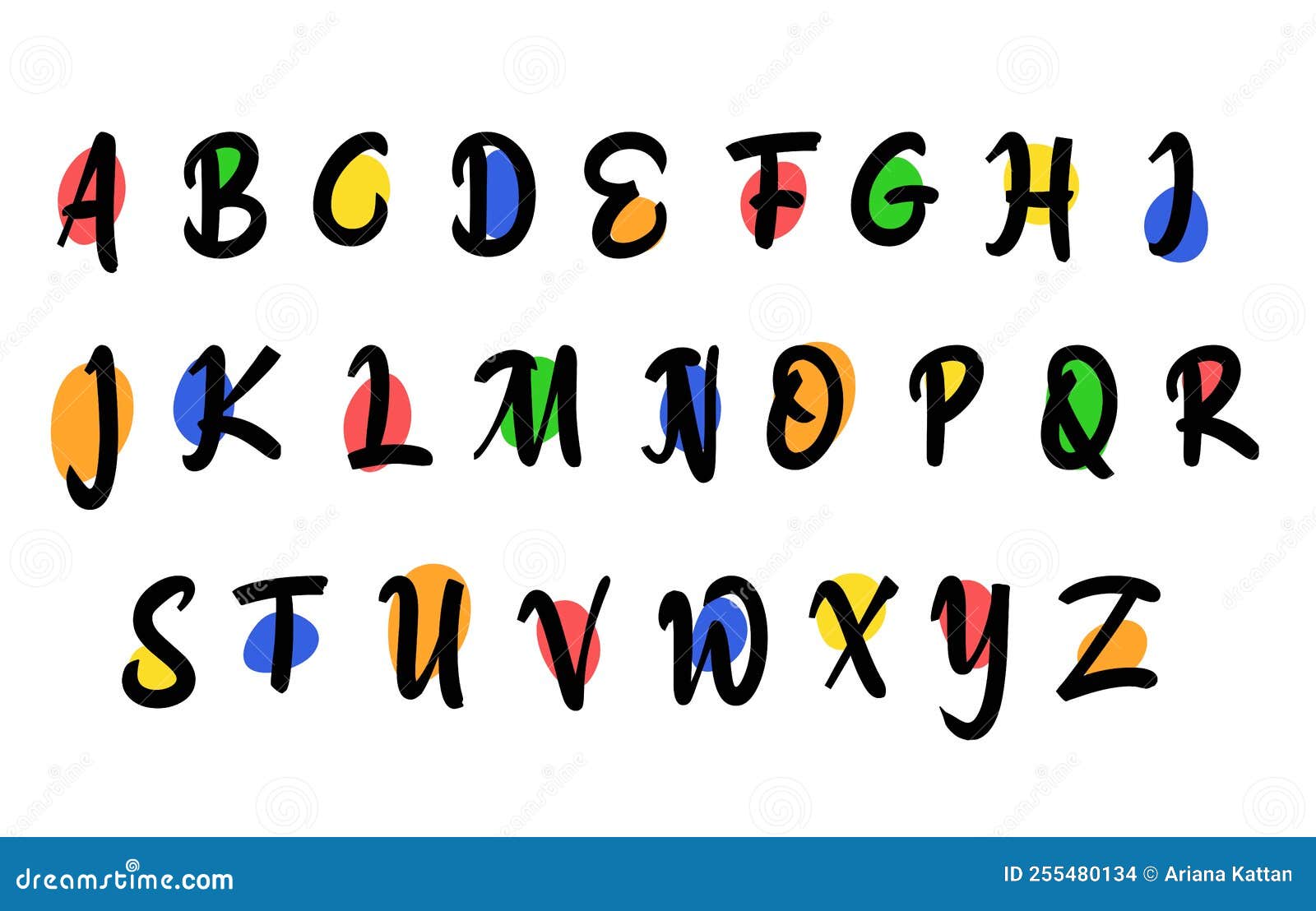 Dots Font. Alphabet With Uppercase Or Lowercase Letters For Poster ...