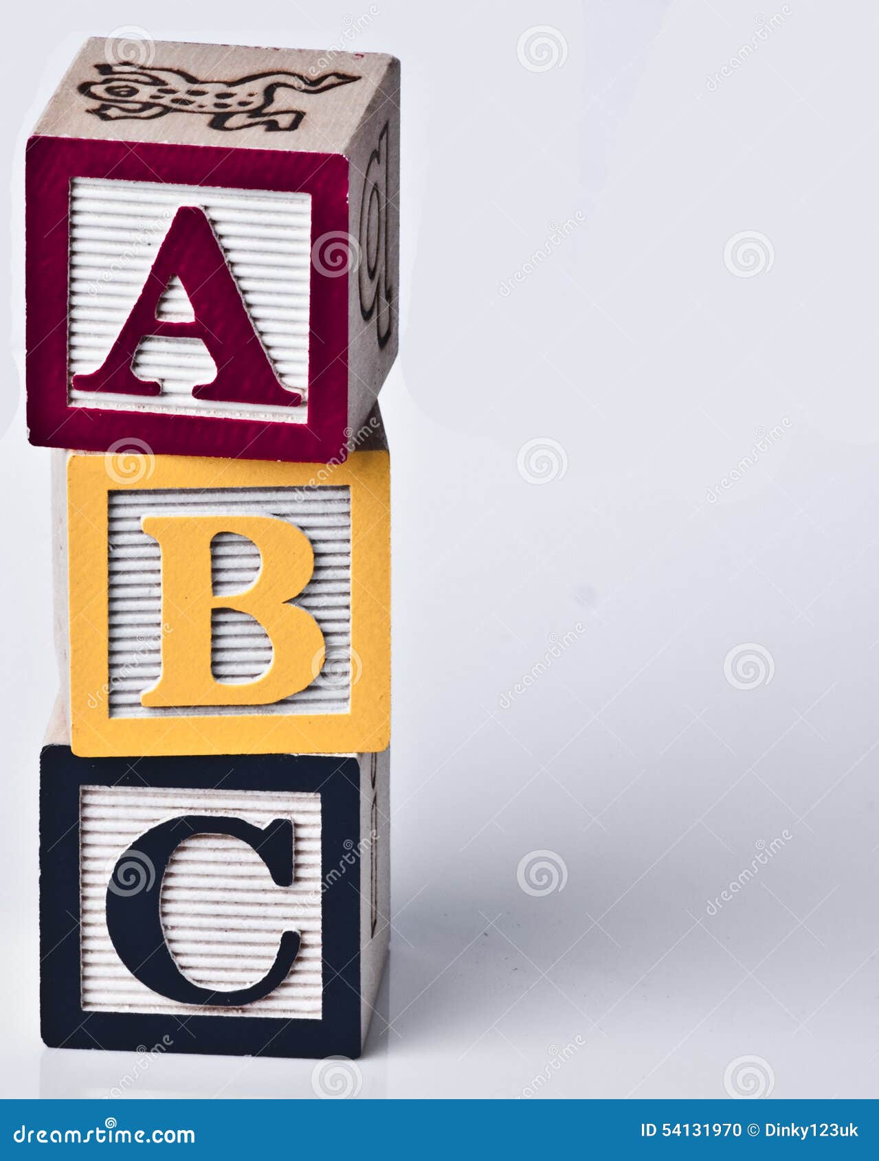 ABC VerticalTwist stock photo. Image of background, font - 54131970
