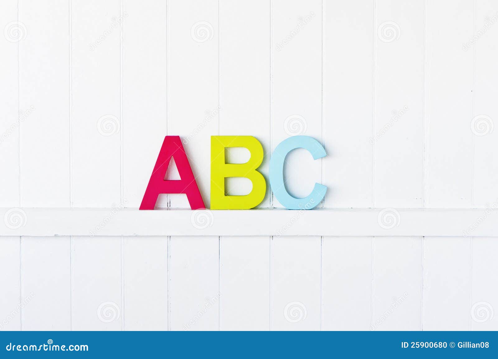 ABC on the wall stock photo. Image of text, green, isolated - 25900680
