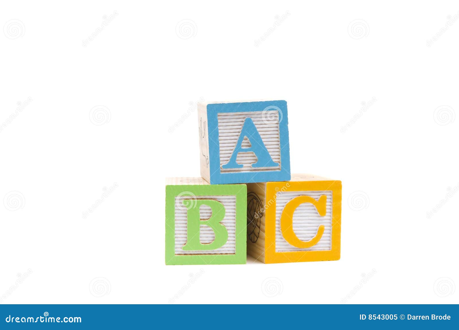 ABC in wooden child blocks stock image. Image of teacher - 8543005
