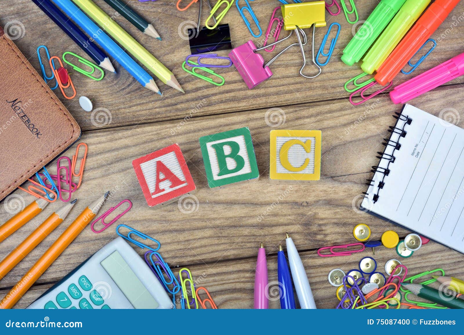 ABC word stock photo. Image of play, text, language, teach - 75087400
