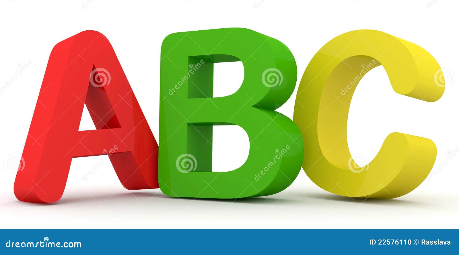 ABC-Zeichen stock abbildung. Illustration von kindheit - 22576110