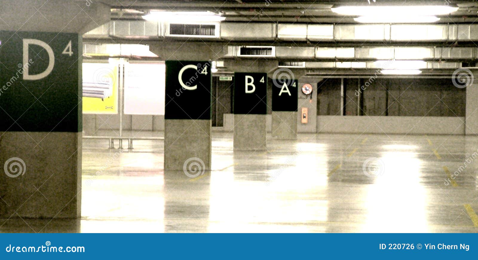 ABCD stock photo. Image of space, spacious, carpark, building - 220726