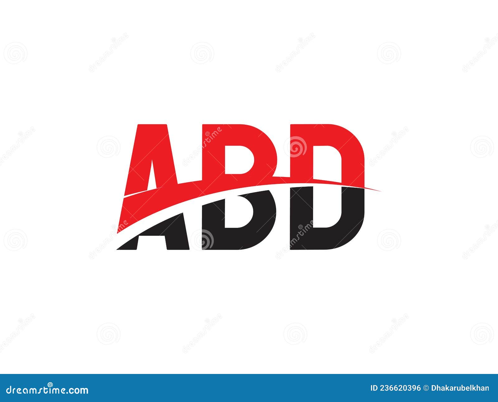 ABd Letter Initial Logo Design Vector Illustration Stock Vector ...