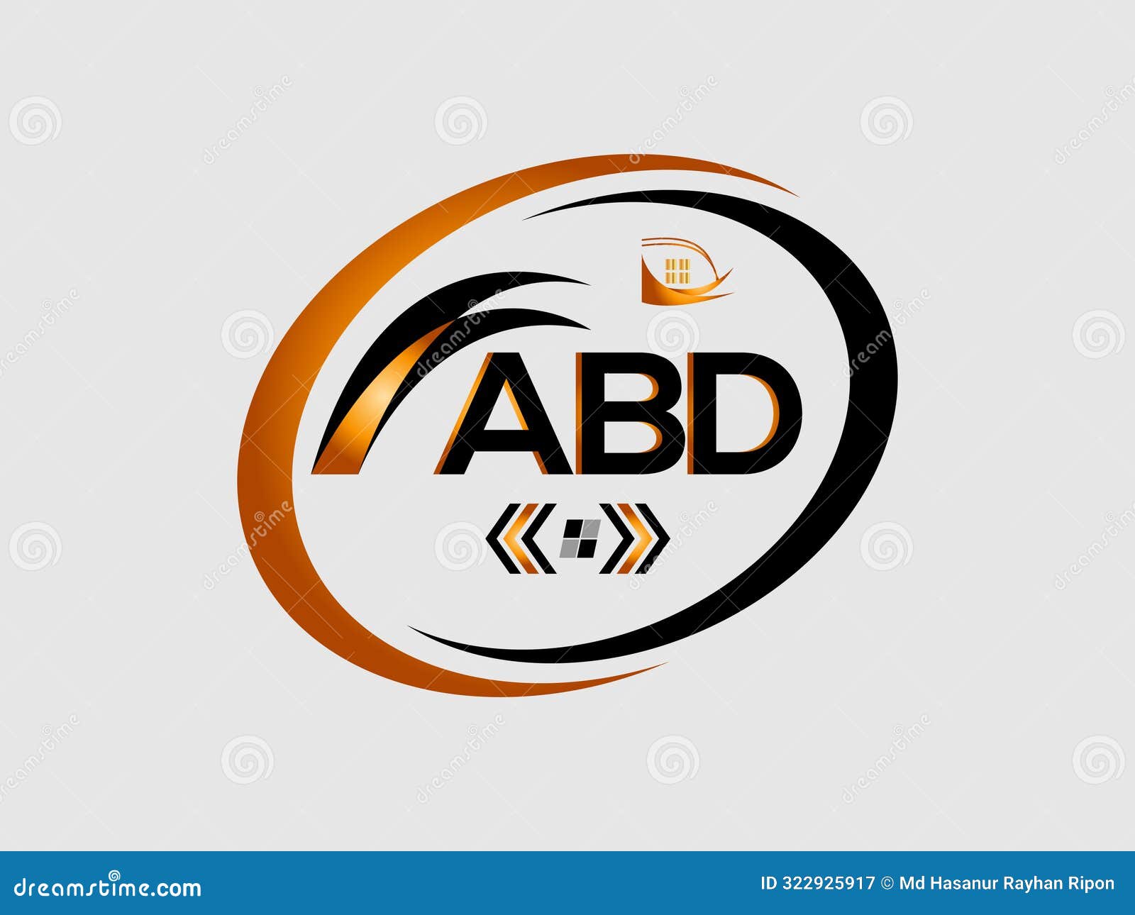 ABD Letter Logo Design. ABD Simple And Modern Monogram Logo. Abstract ...