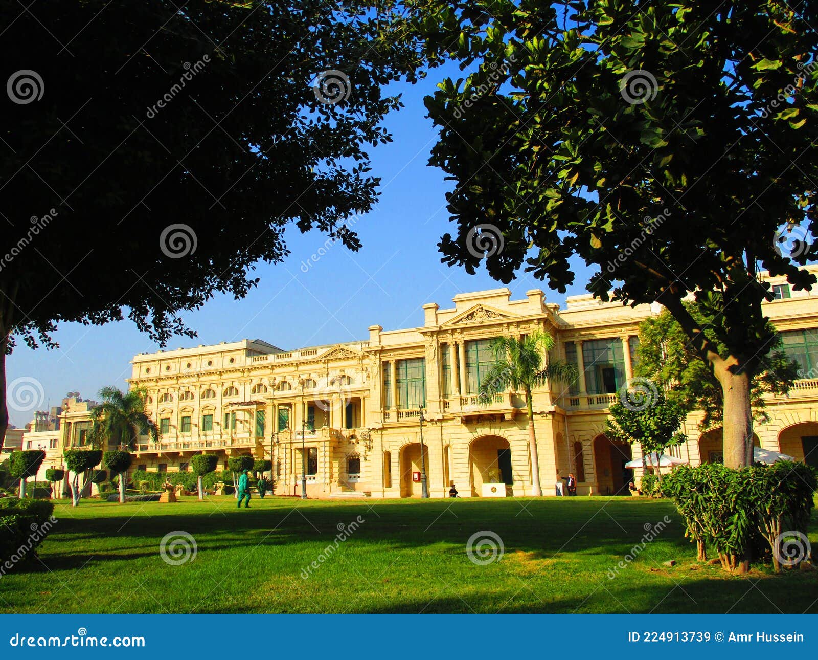 Abdeen Palace in Cairo editorial stock image. Image of estate - 224913739