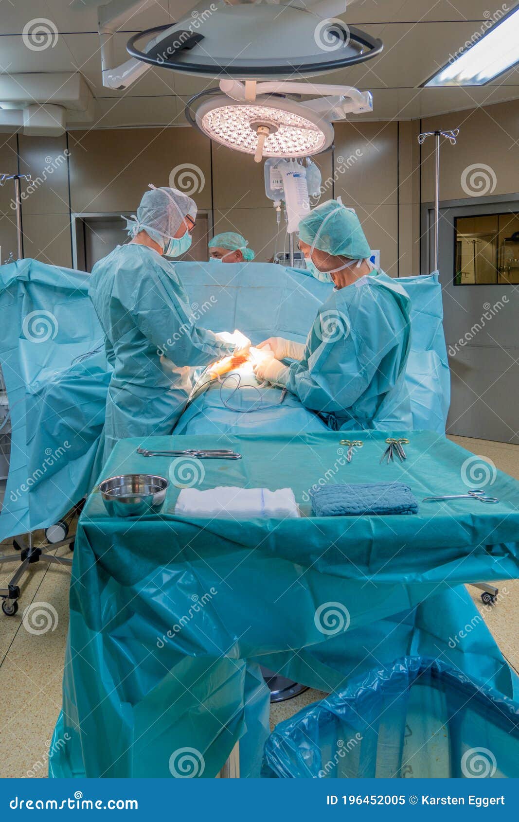 Abdominal Operation is Performed in an Operating Room Stock Image ...