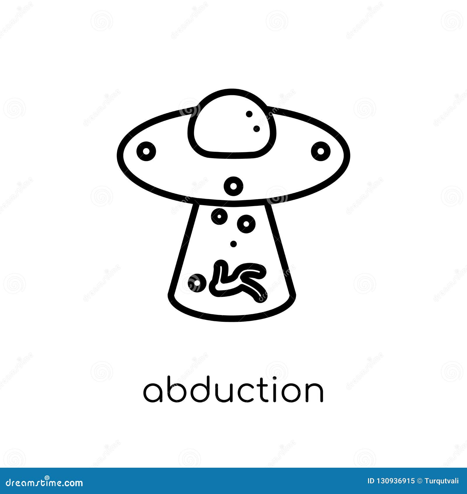 Abduction Icon. Trendy Modern Flat Linear Vector Abduction Icon Stock ... Abduction Icon. Trendy Modern Flat Linear Vector Abduction Icon Stock ...