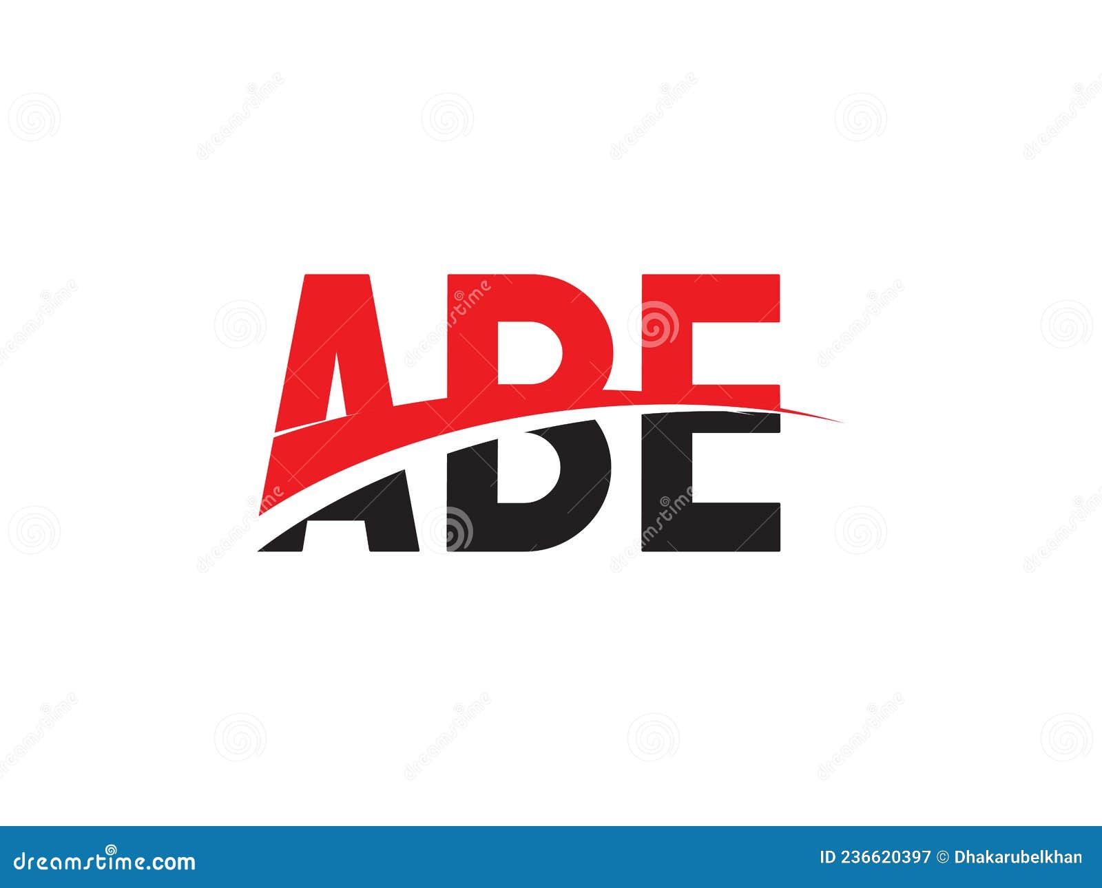 ABE Letter Initial Logo Design Vector Illustration Stock Vector ...