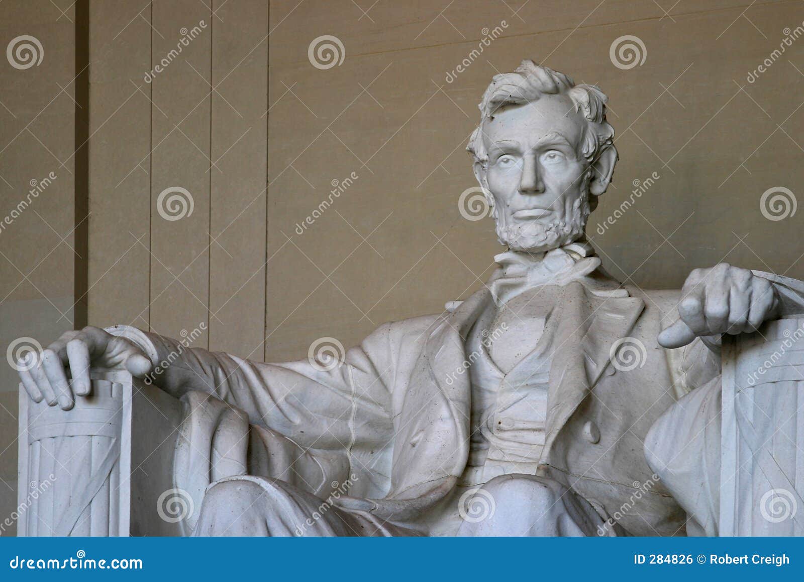 Abe onesto fotografia stock. Immagine di jefferson, washington - 284826