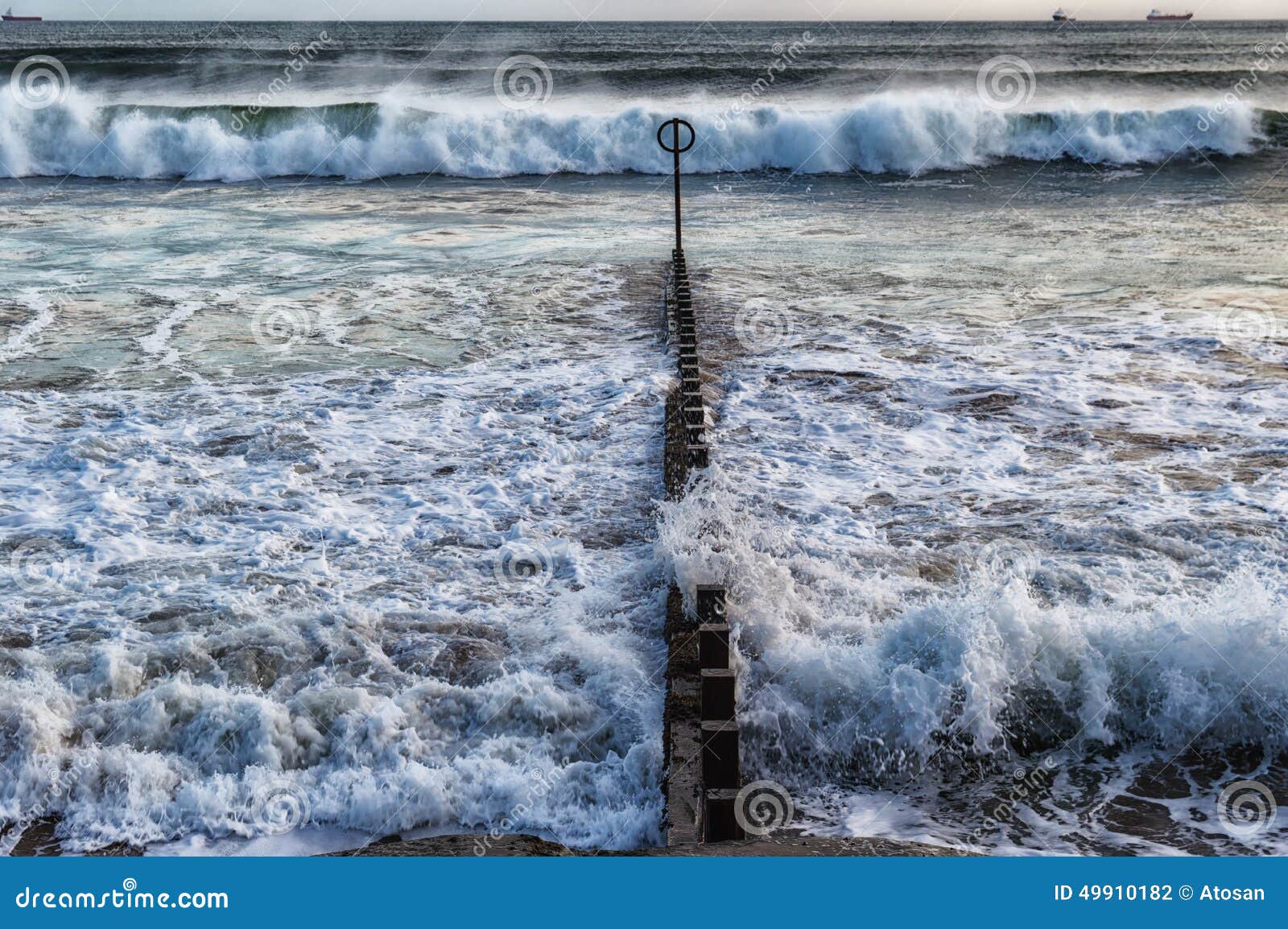 Aberdeen Beach stock photo. Image of scotland, rock, north - 49910182