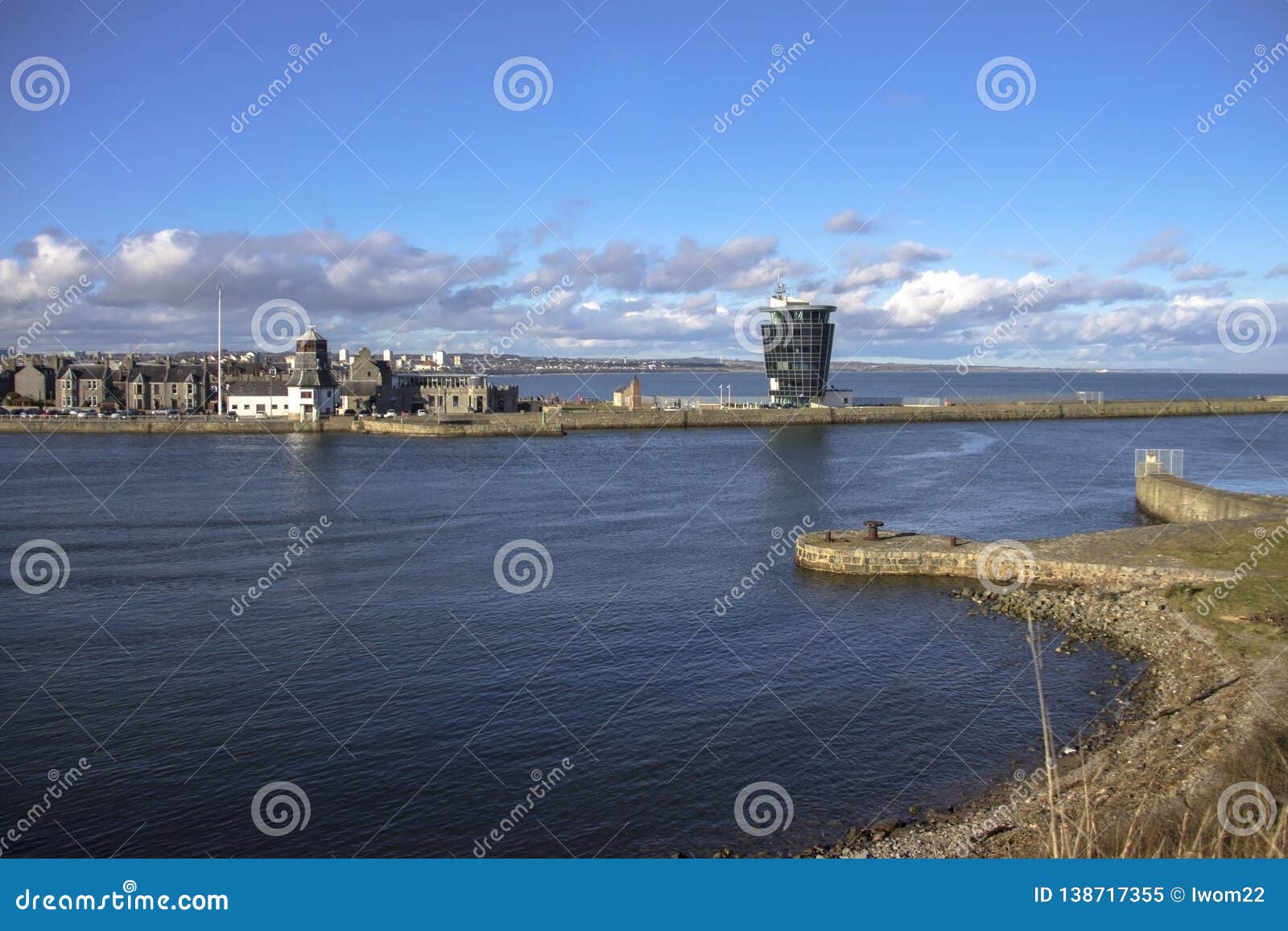 Aberdeen Harbour. Scotland, UK Editorial Image - Image of industry ...