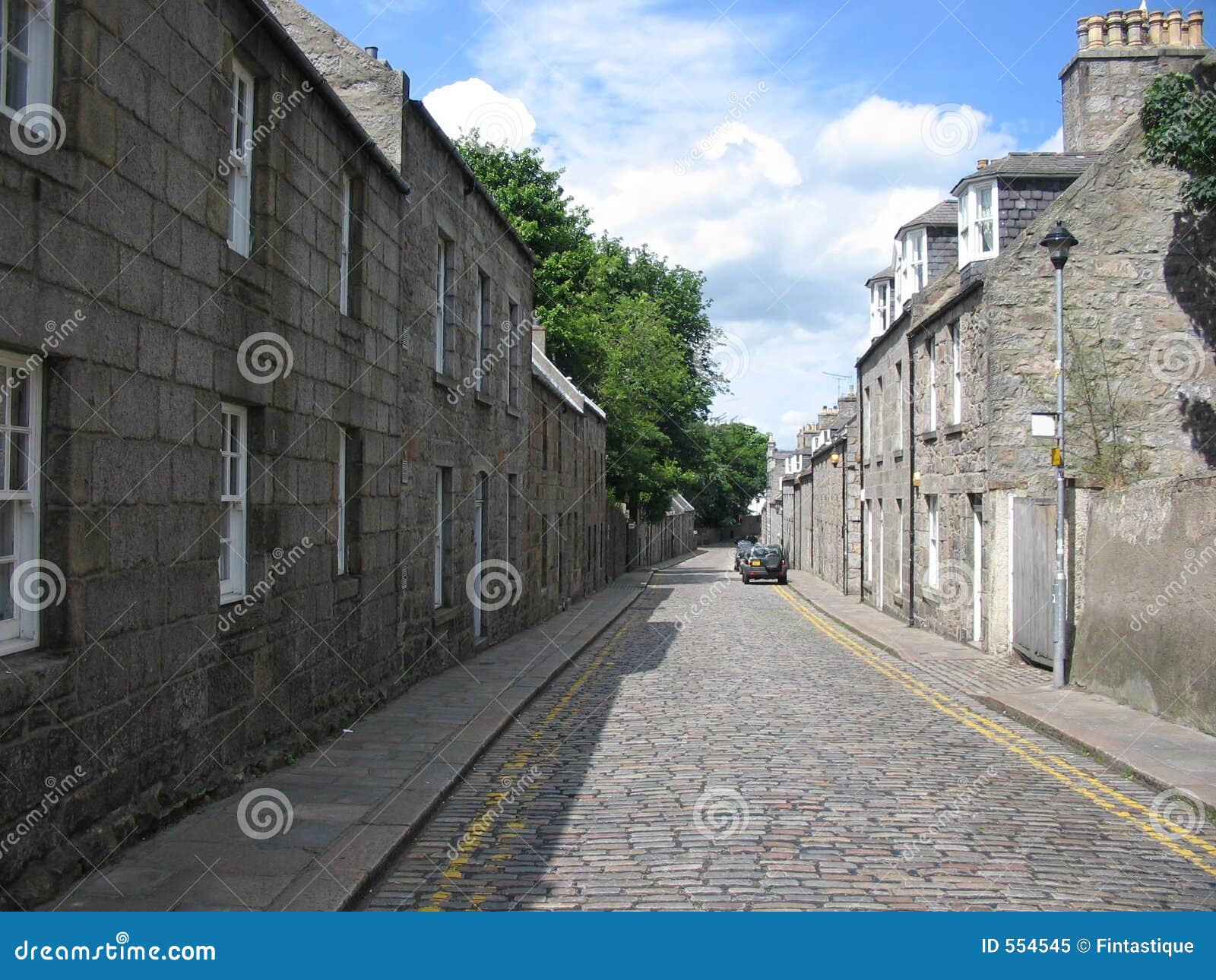 Aberdeen Street, Scotland stock image. Image of building - 554545