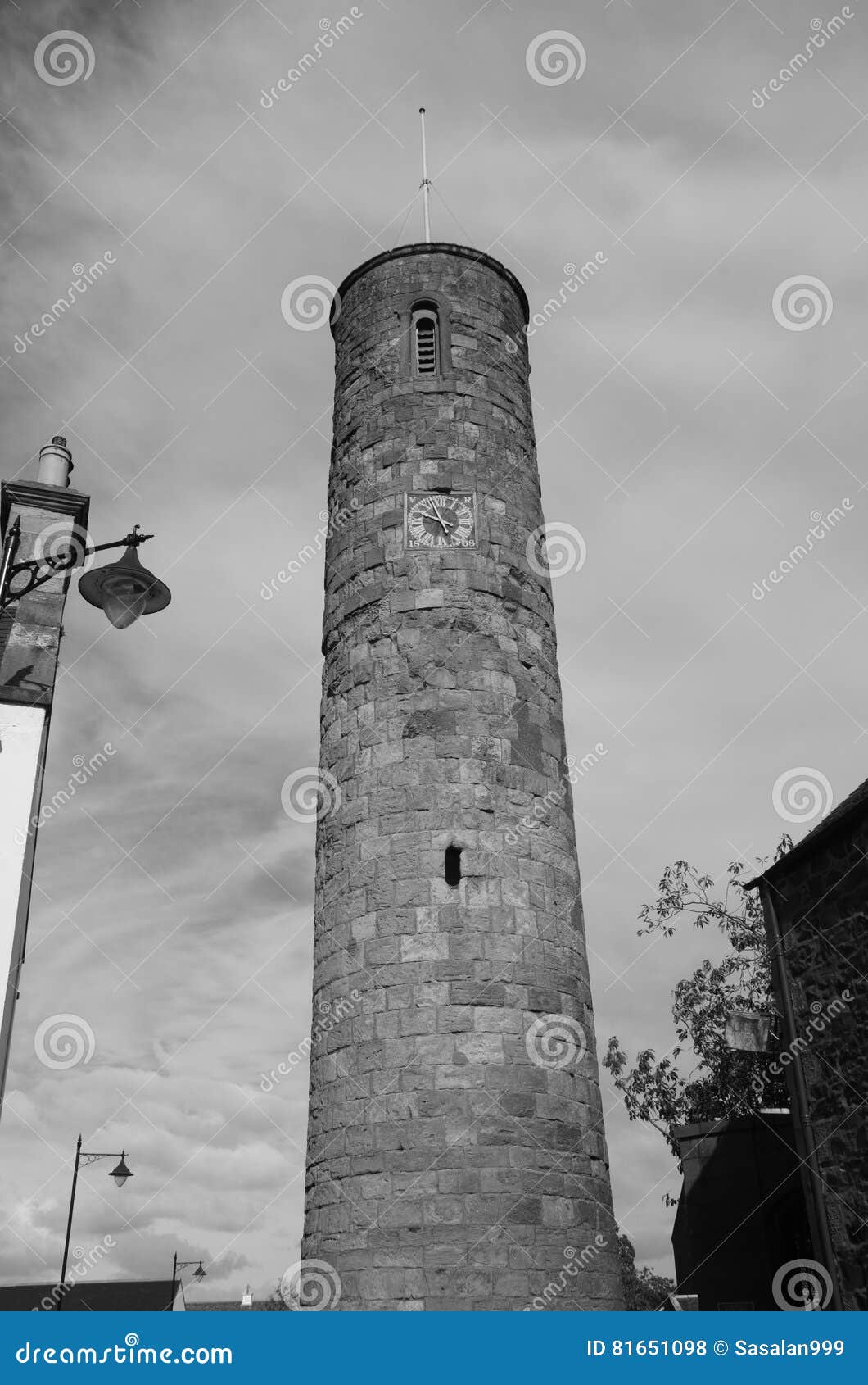 Abernethy Tower stock photo. Image of circular, round - 81651098