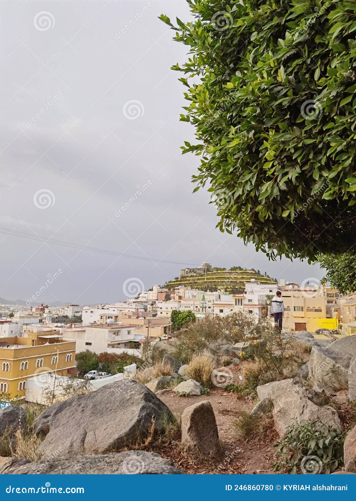 Abha in saudi arabia stock photo. Image of rock, ruins - 246860780