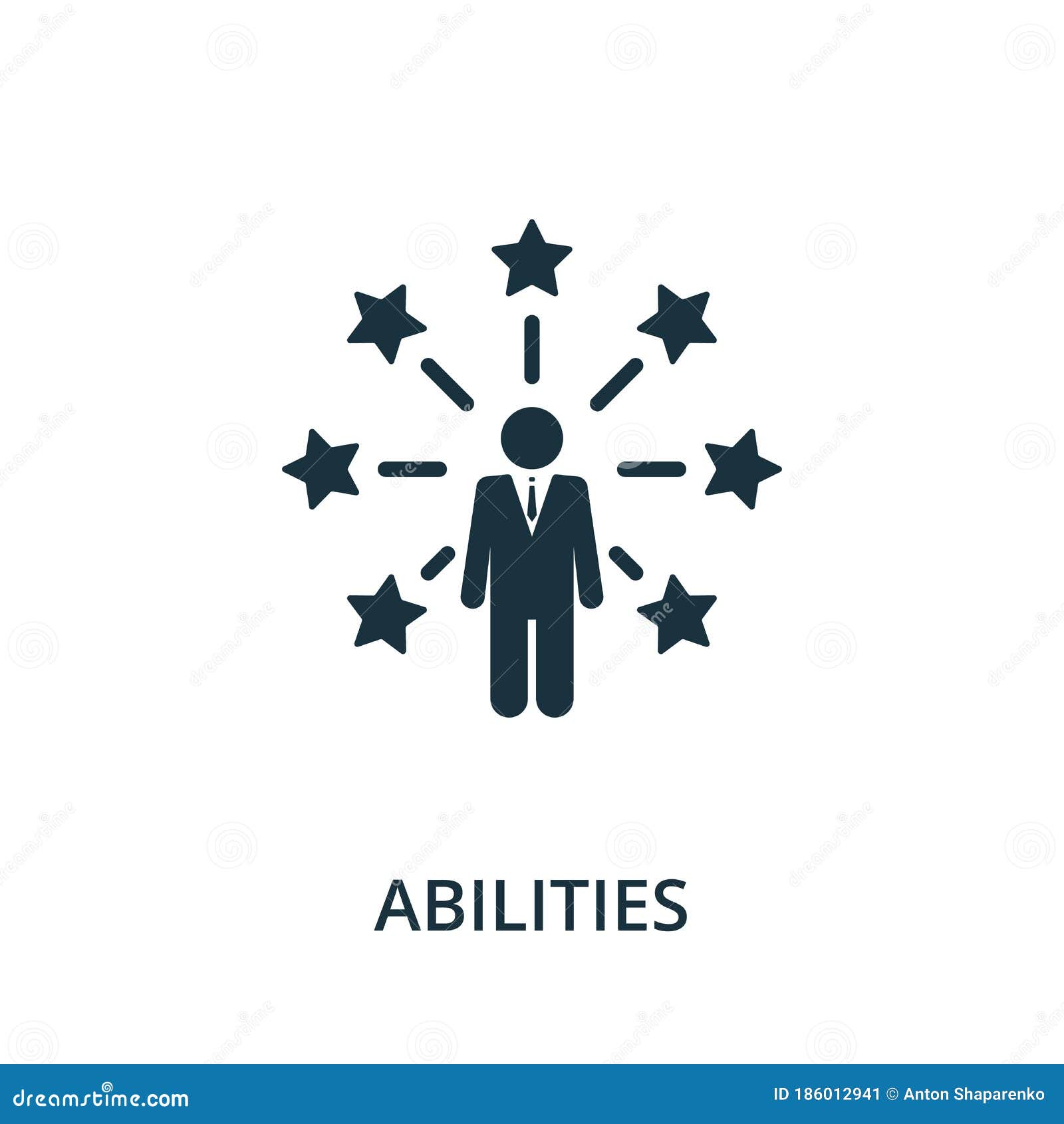 Abilities Icon from Reputation Management Collection. Simple Line ...
