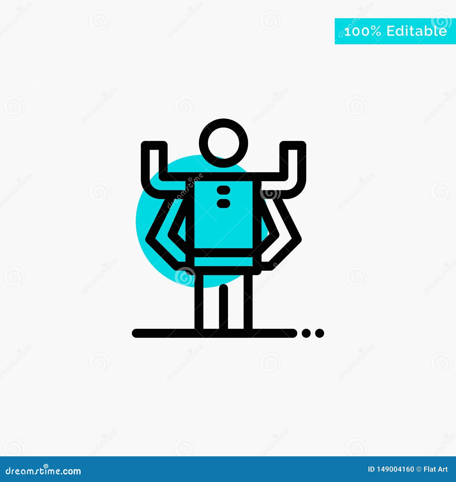 Ability, Human, Multitask, Organization Turquoise Highlight Circle ...
