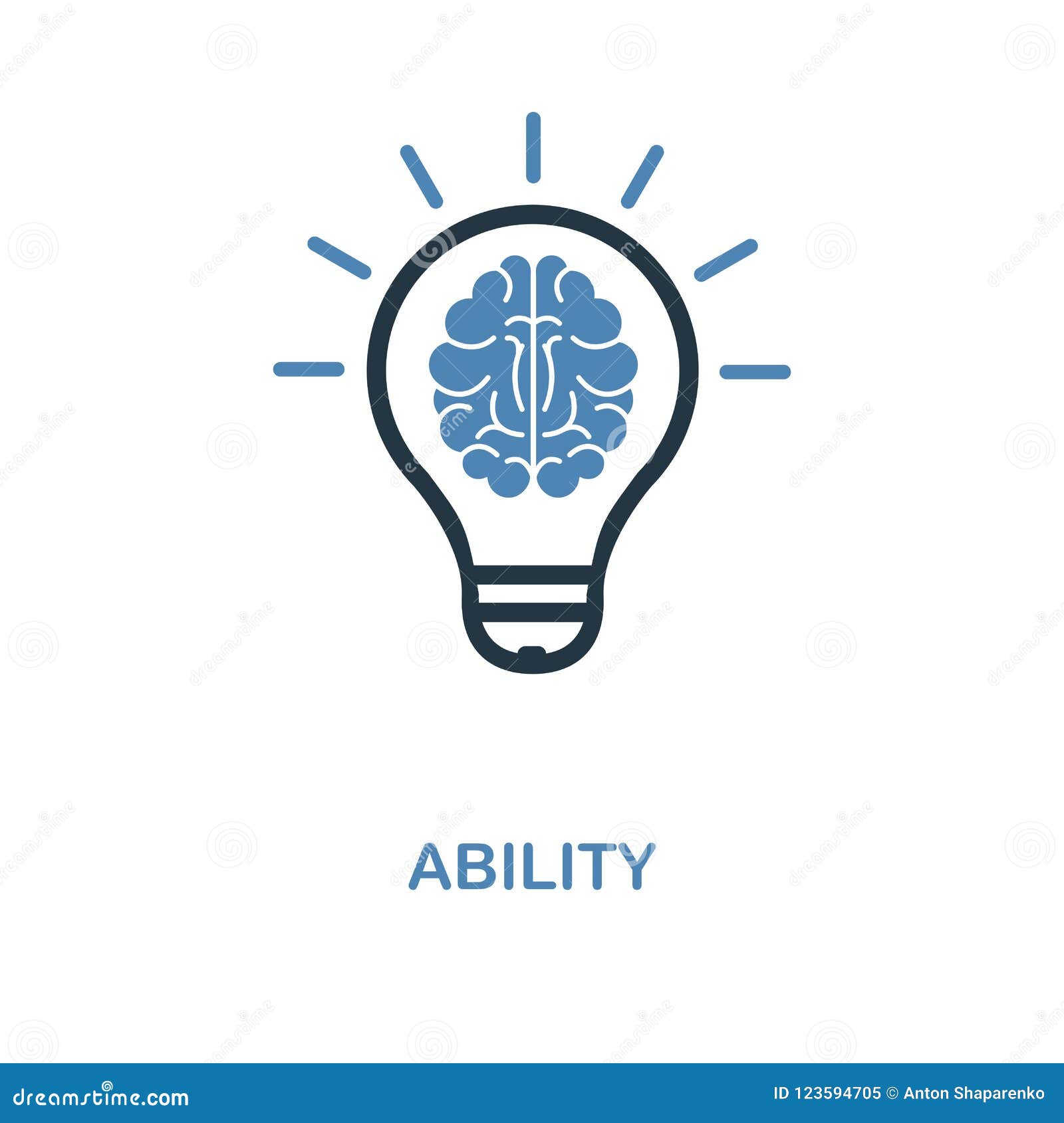 Ability Icon. Simple Element Illustration. Ability Pixel Perfect Icon ...